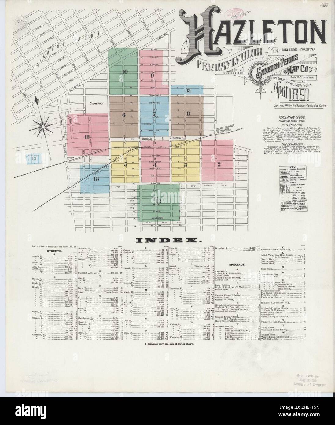 Hazleton map hi-res stock photography and images - Alamy