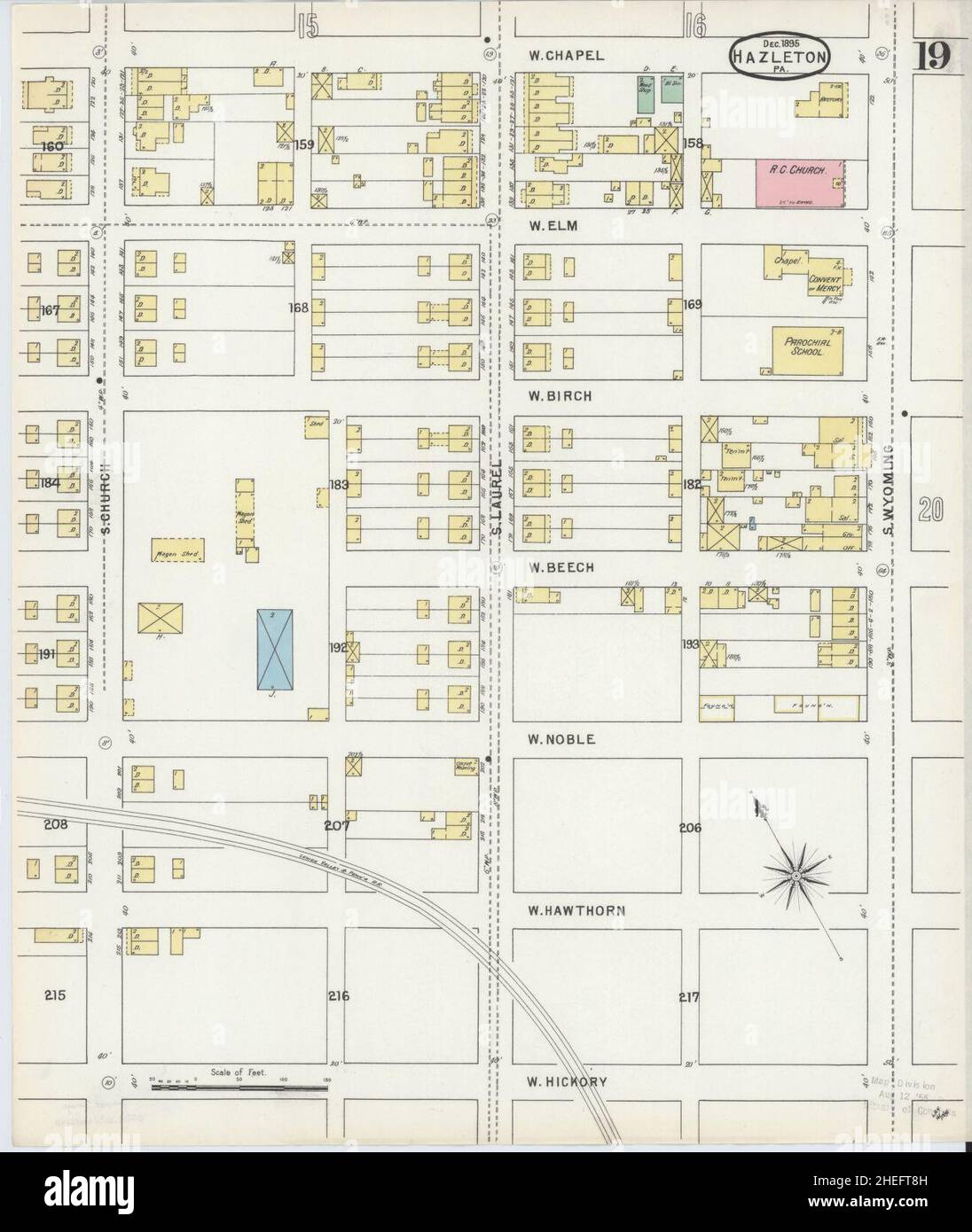 Hazleton map hi-res stock photography and images - Alamy