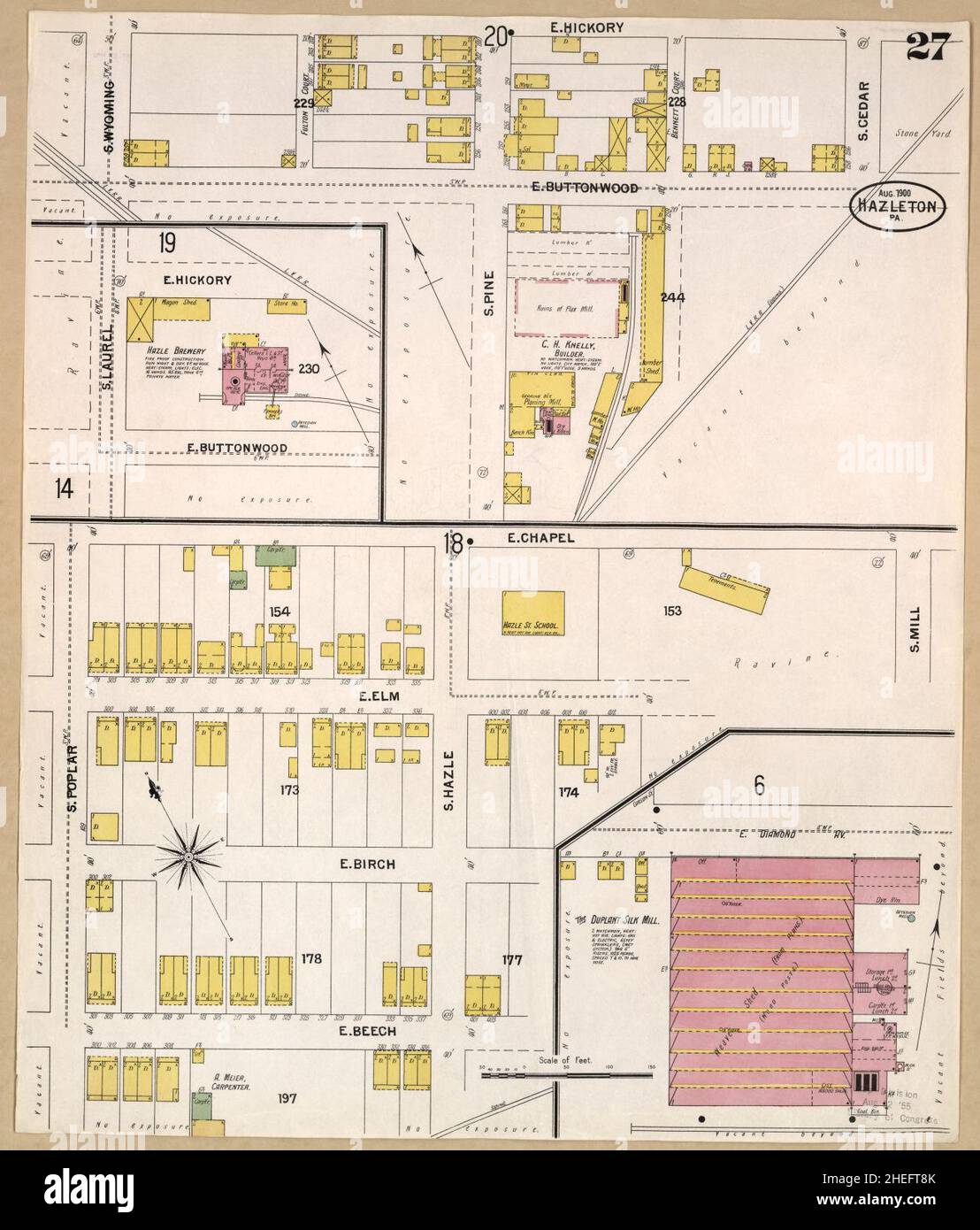 Map of hazleton hi-res stock photography and images - Alamy