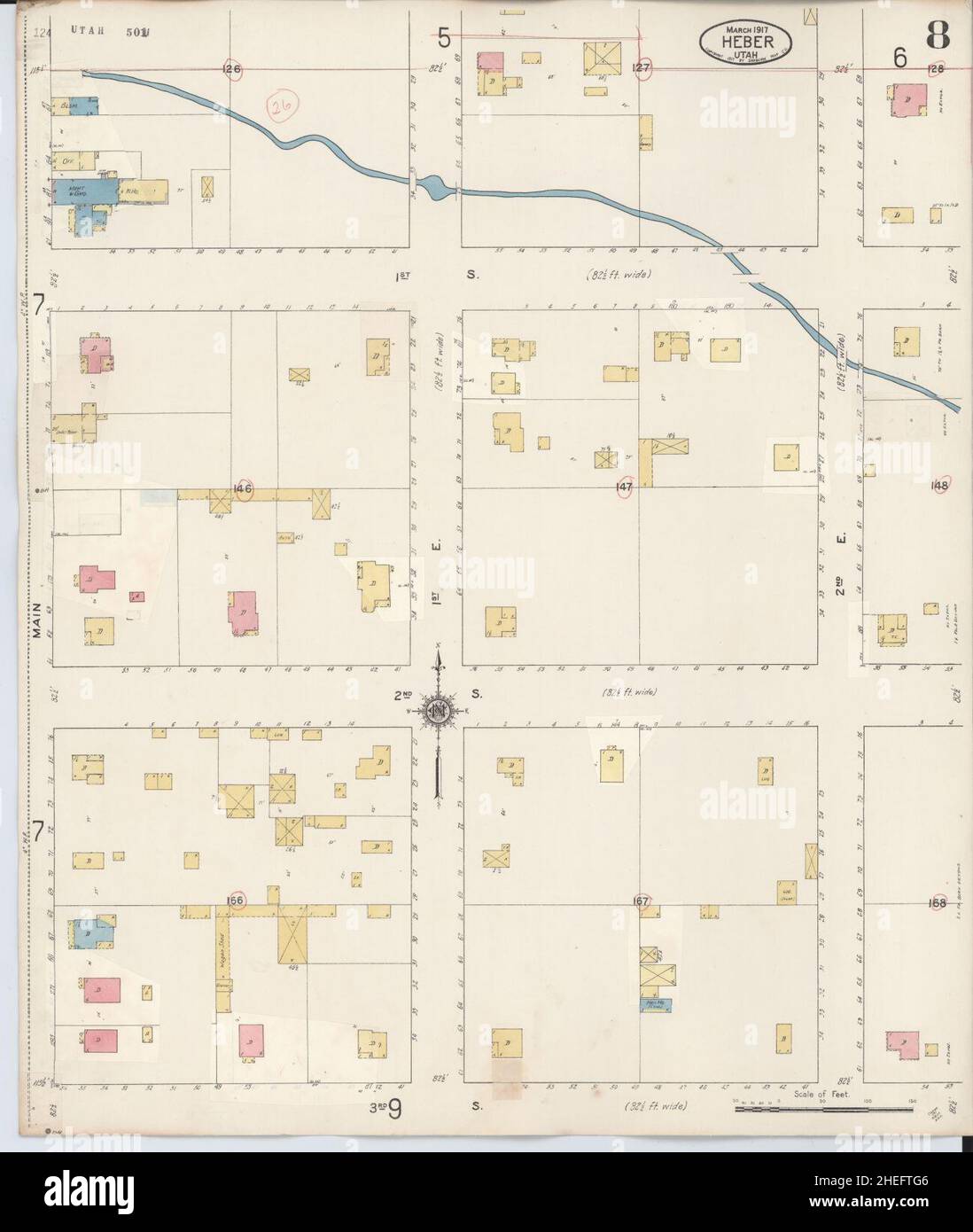 Wasatch map hi-res stock photography and images - Alamy