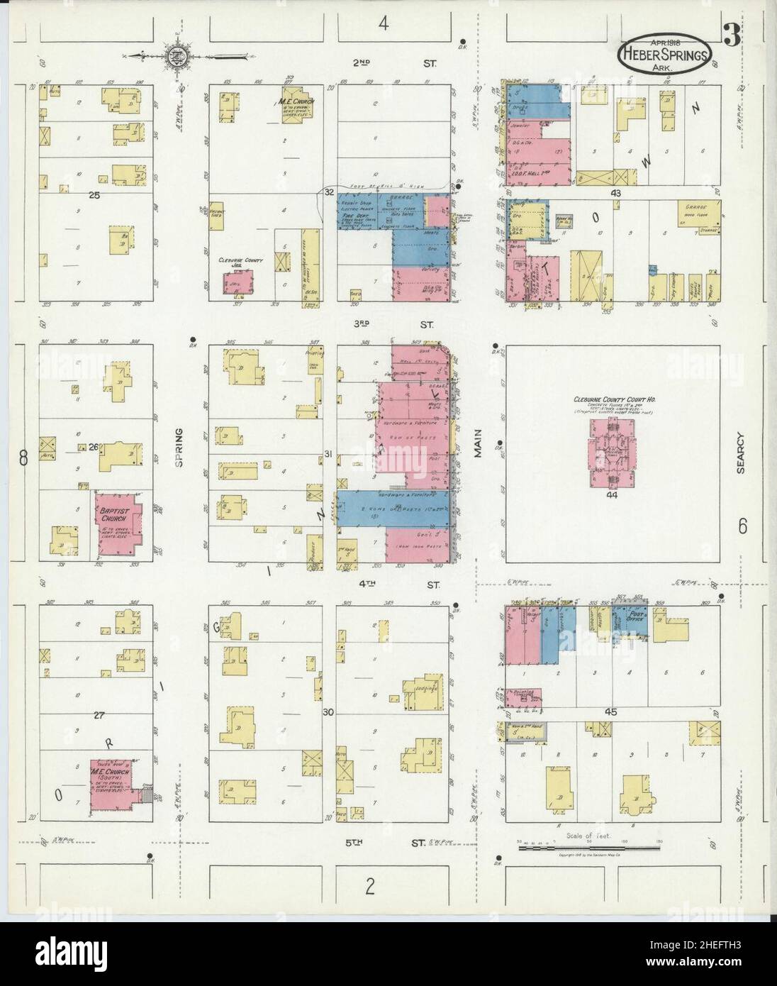 Map of heber springs hi-res stock photography and images - Alamy