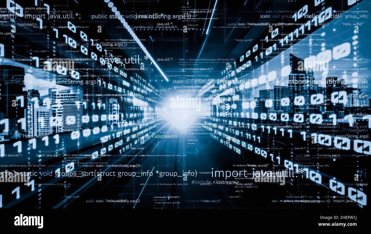 Software Development Application Programming Code And Tacit Computer Coding Concept Of Smart