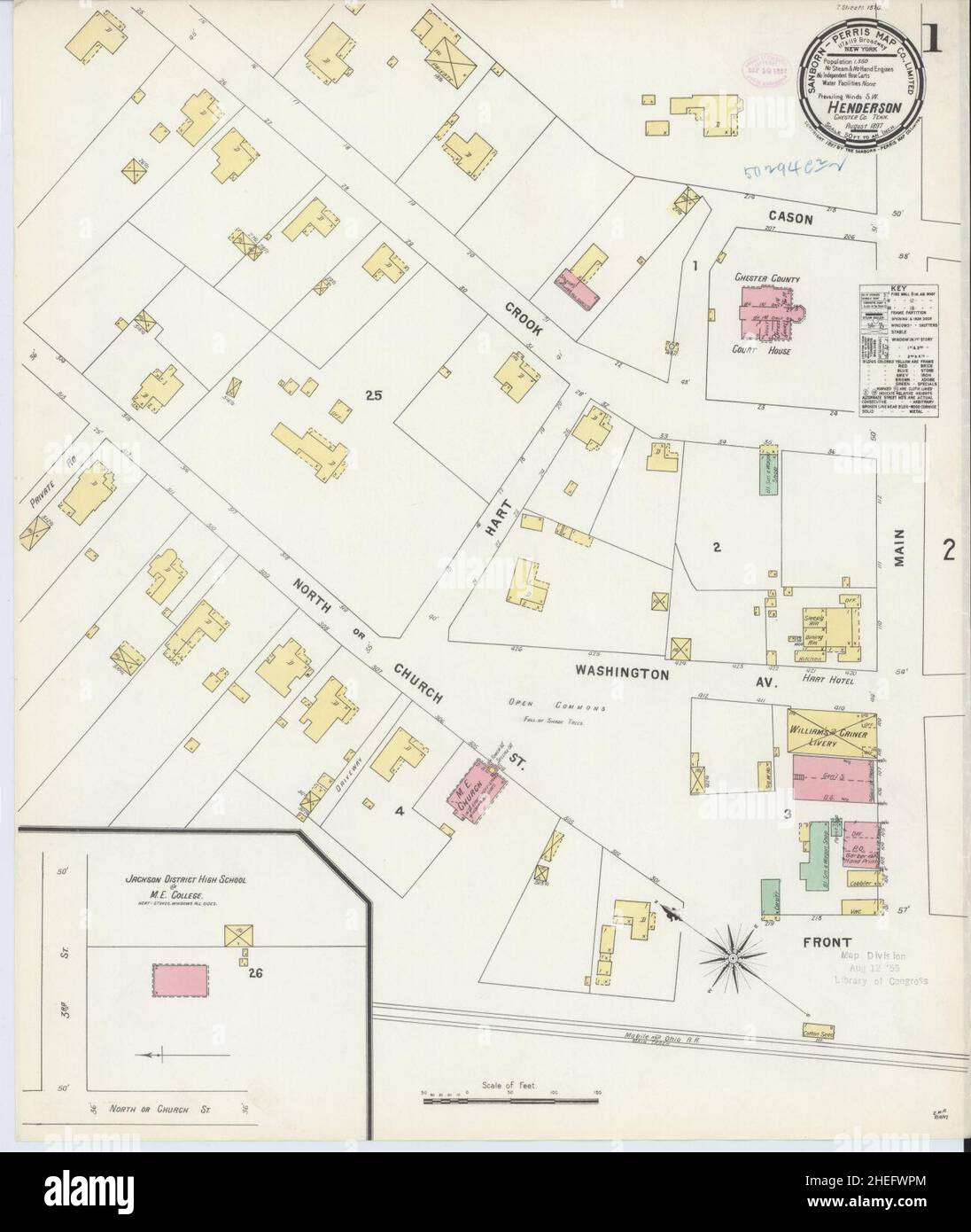 Henderson tennessee map hi-res stock photography and images - Alamy