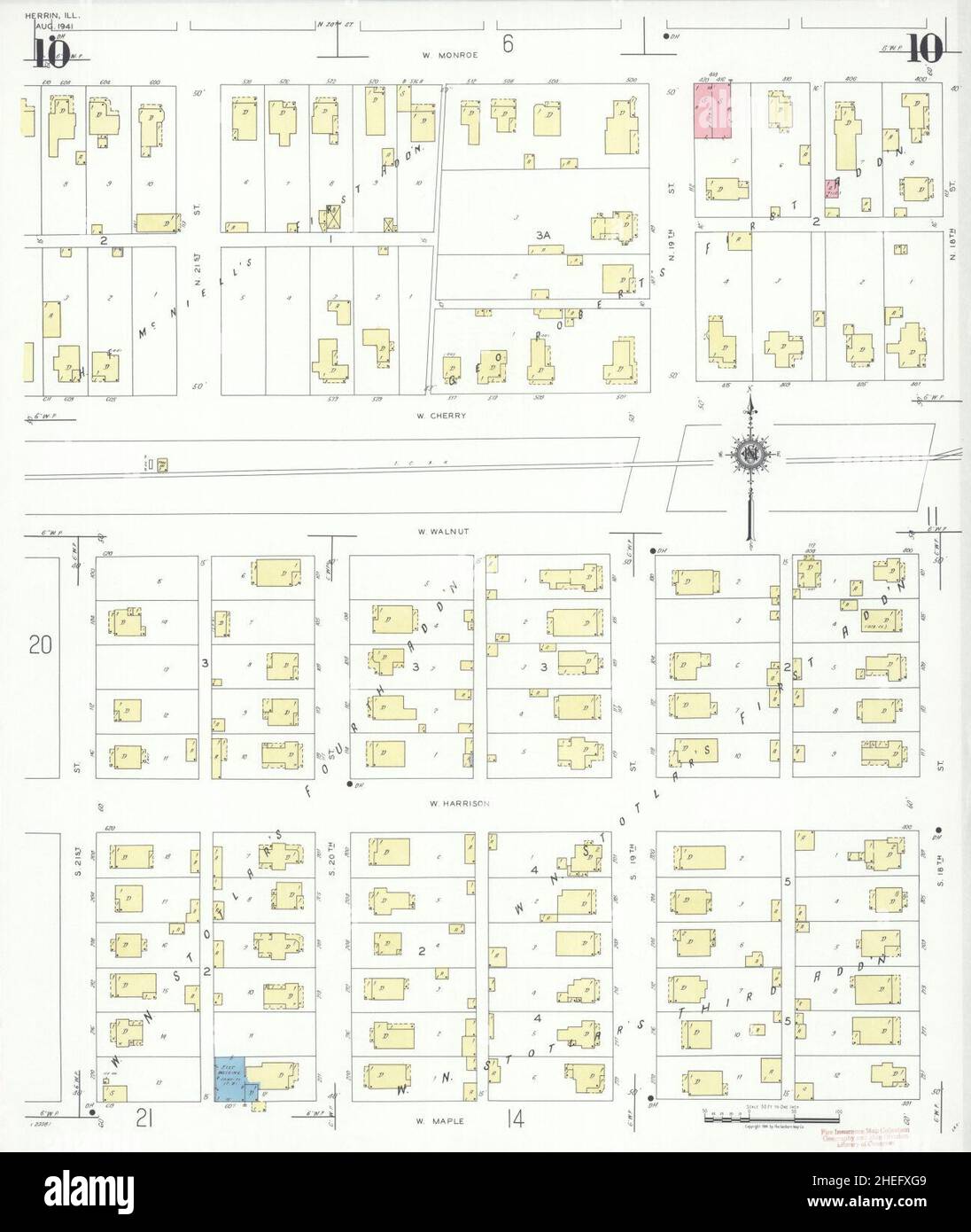 Williamson county map hi-res stock photography and images - Alamy