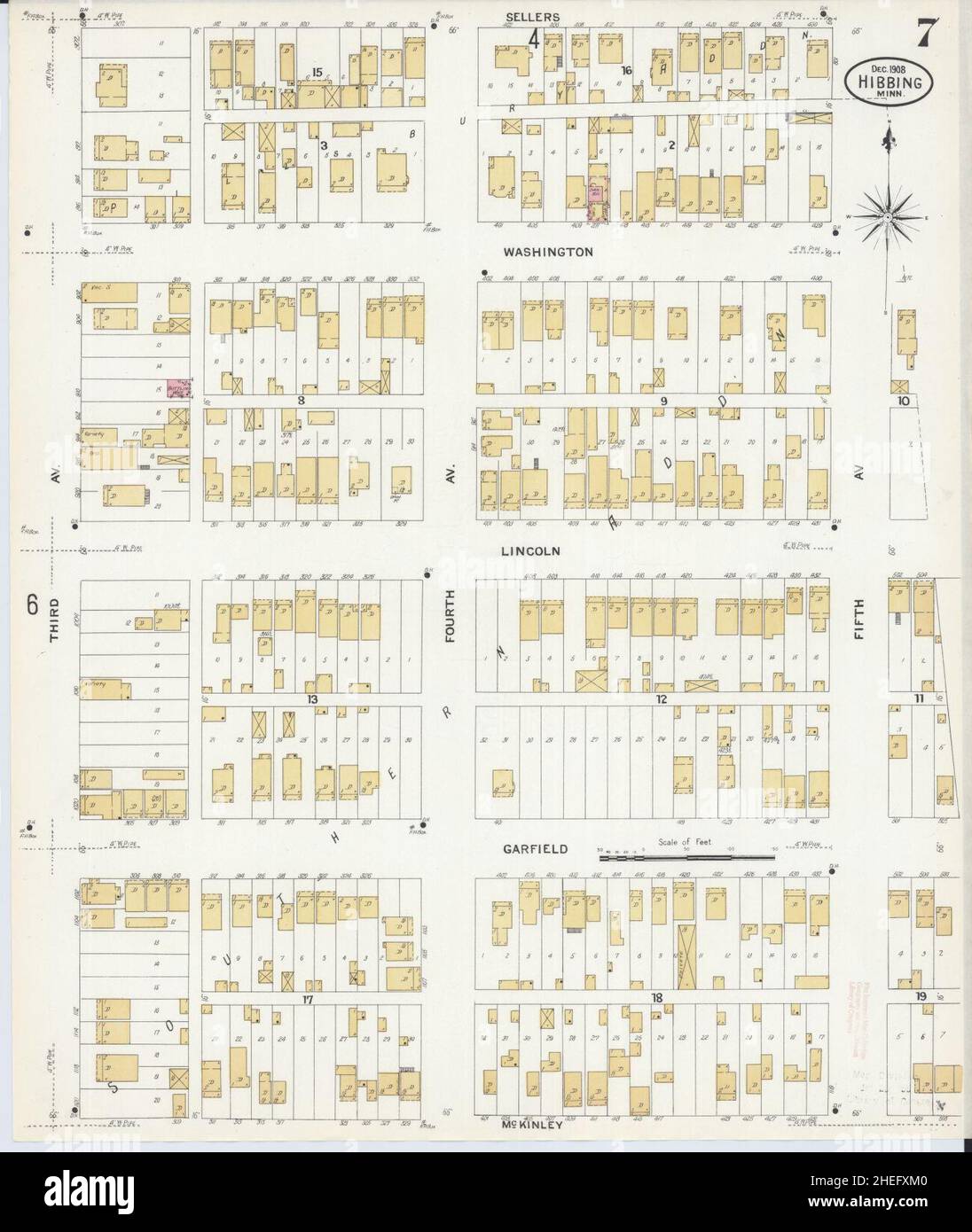 Hibbing minnesota map hi-res stock photography and images - Alamy