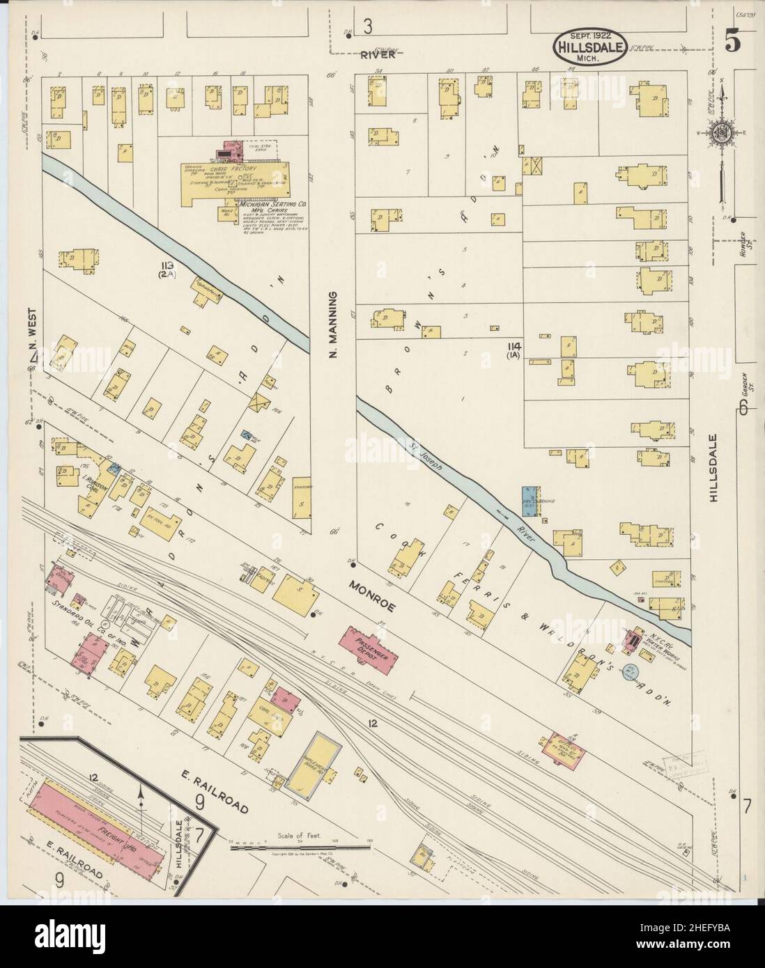 Hillsdale Map High Resolution Stock Photography and Images - Alamy