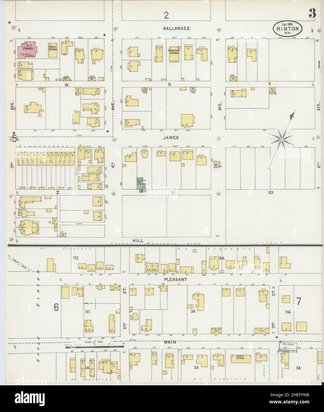 Map of hinton virginia hi-res stock photography and images - Alamy