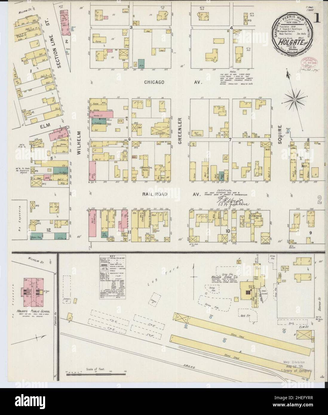 Holgate ohio map hi-res stock photography and images - Alamy