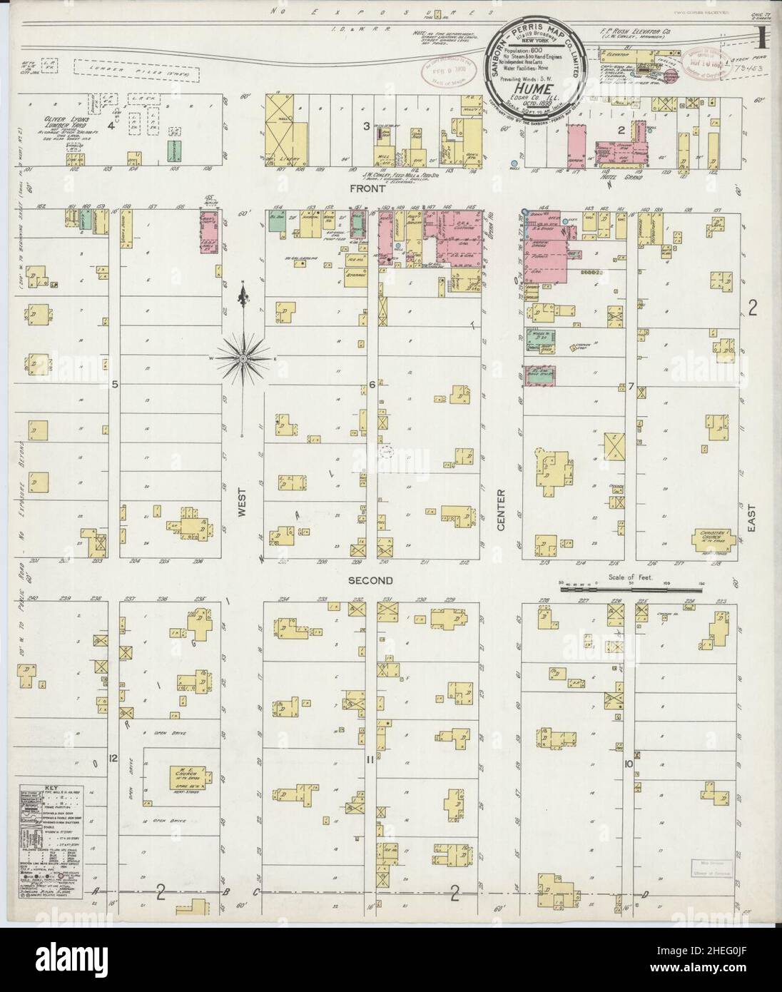 Edgar county map hi-res stock photography and images - Alamy