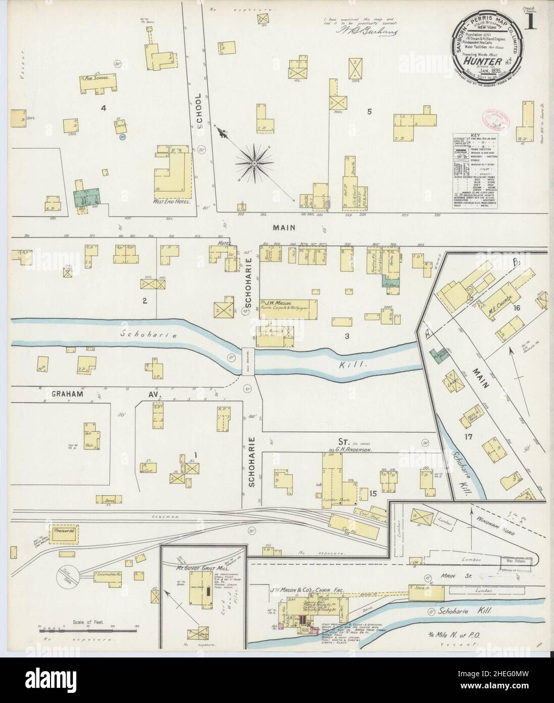 Map of hunter hi-res stock photography and images - Alamy