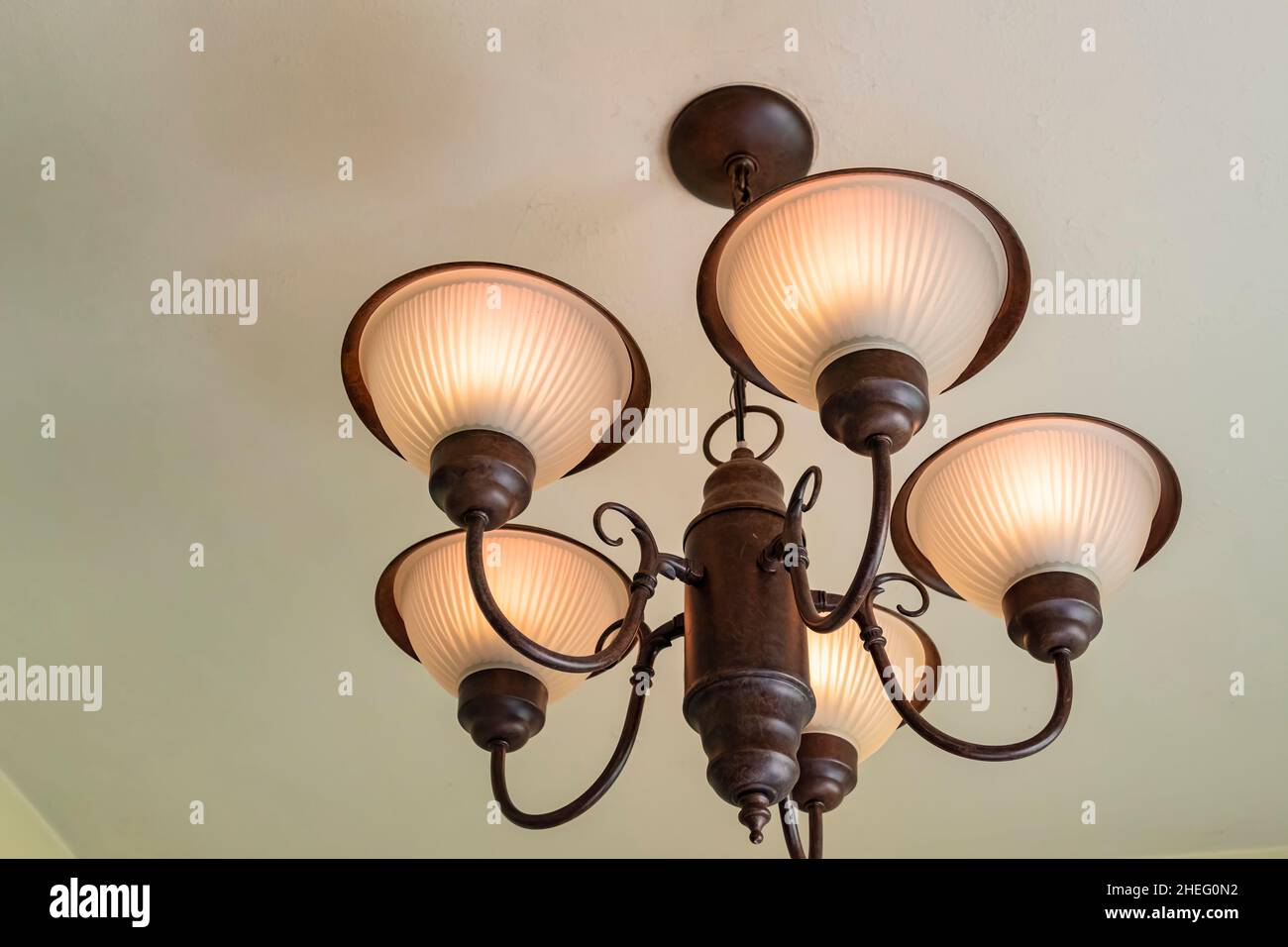 Lamp hanging on the ceiling hi-res stock photography and images - Alamy