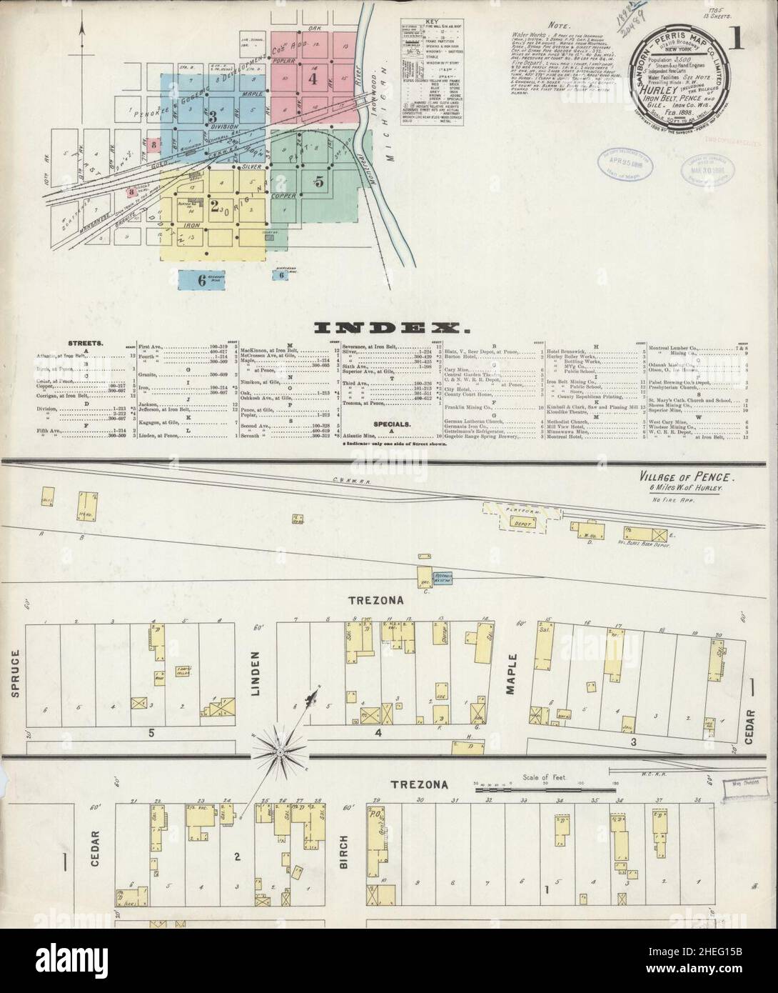 Hurley map hi-res stock photography and images - Alamy