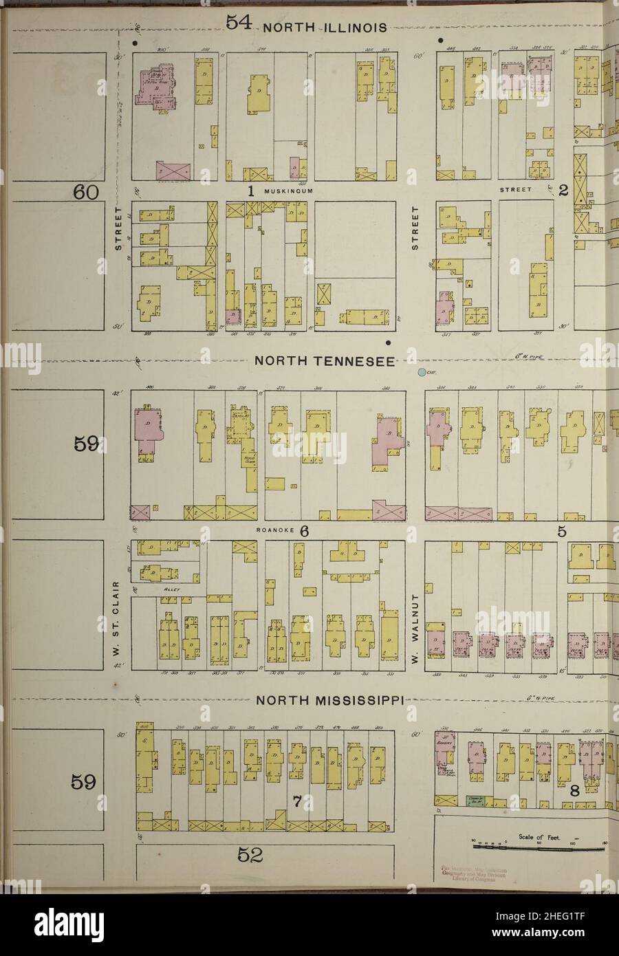 Marion indiana map hi-res stock photography and images - Alamy