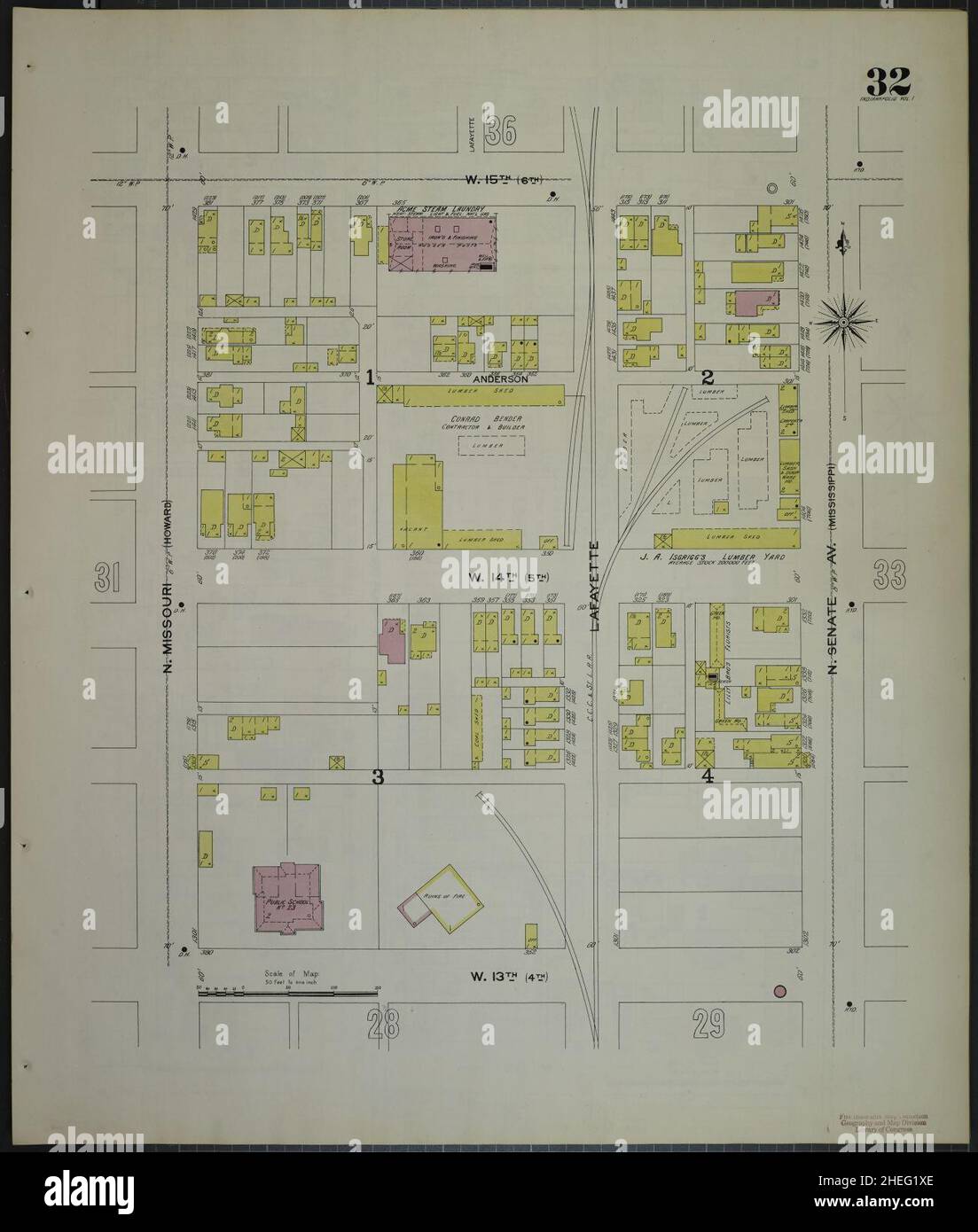 Marion indiana map hi-res stock photography and images - Alamy