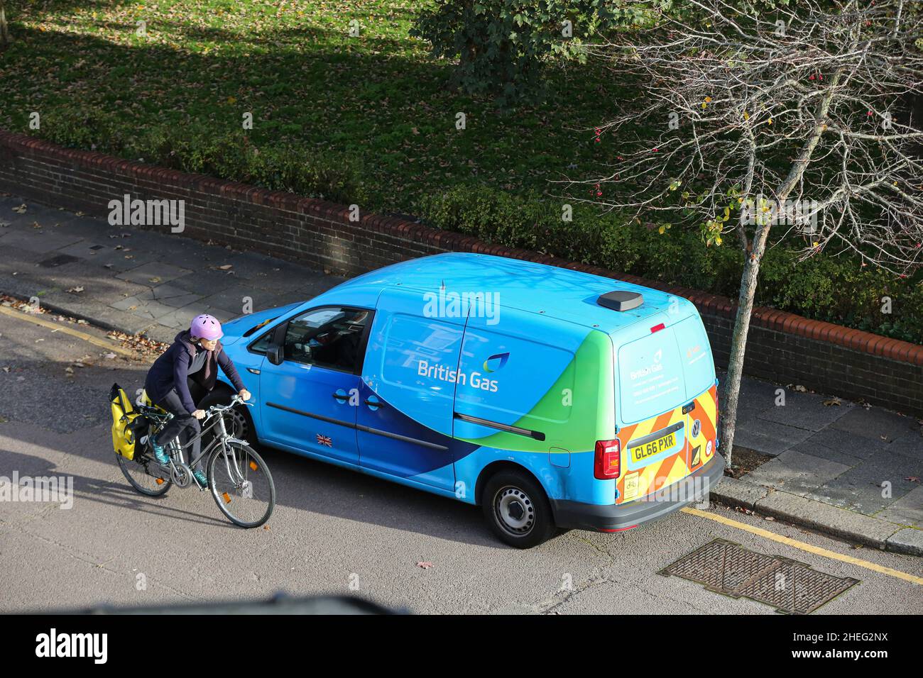 British gas van hi-res stock photography and images - Alamy