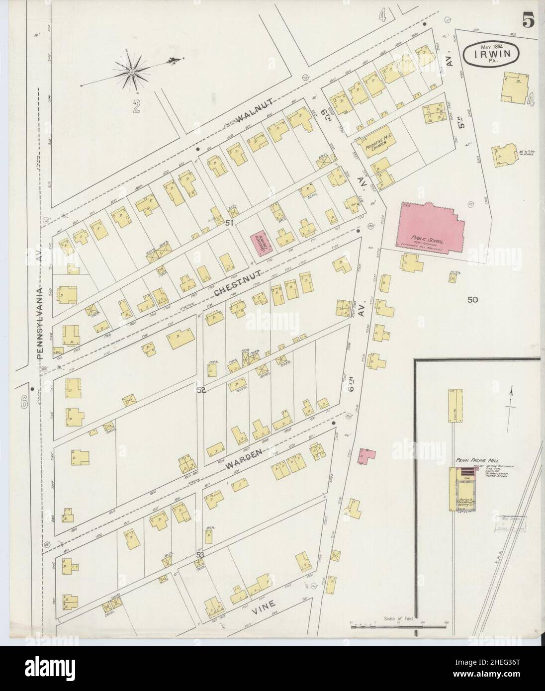 Sanborn Fire Insurance Map from Irwin, Westmoreland County ...