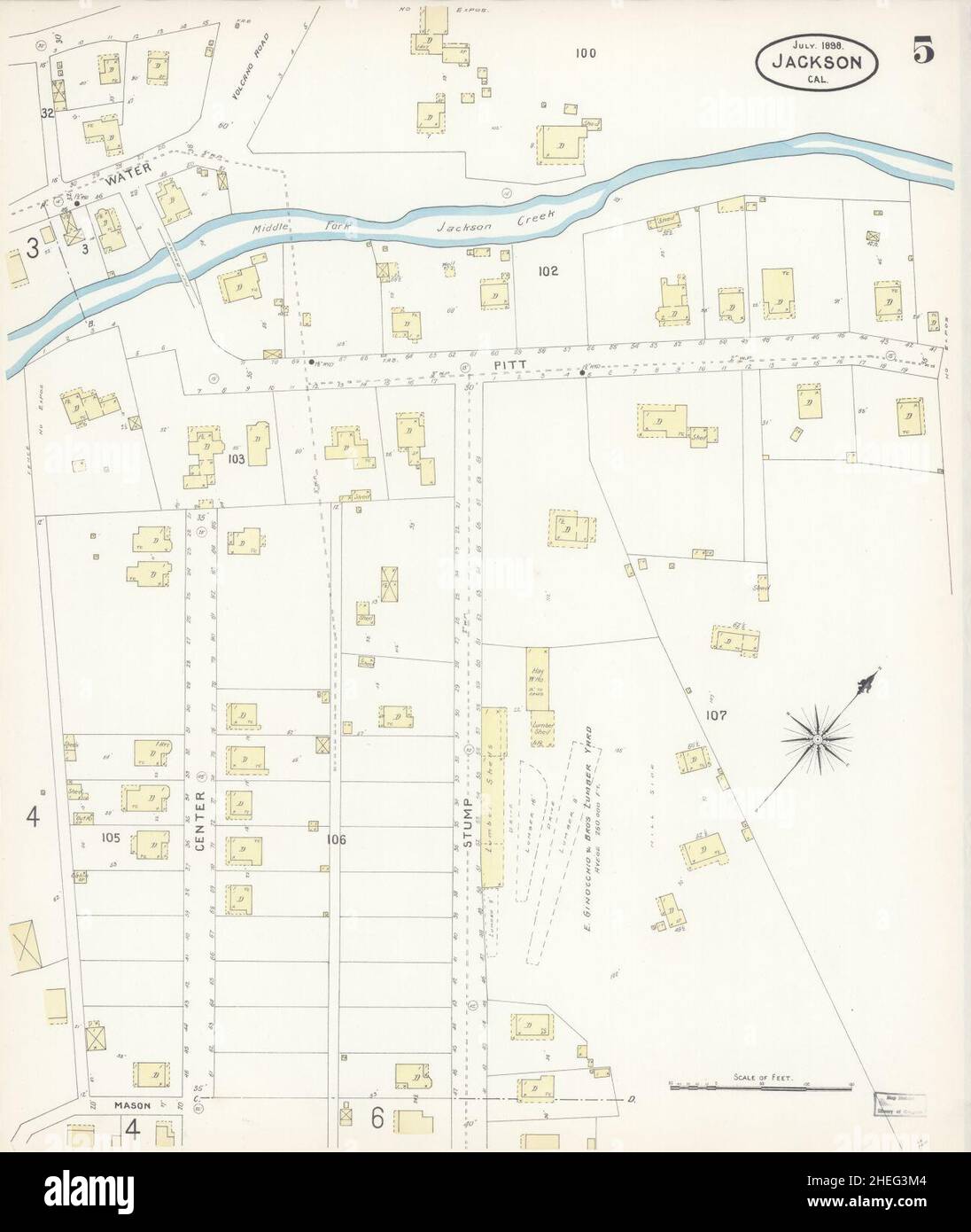 Amador county map hi-res stock photography and images - Alamy