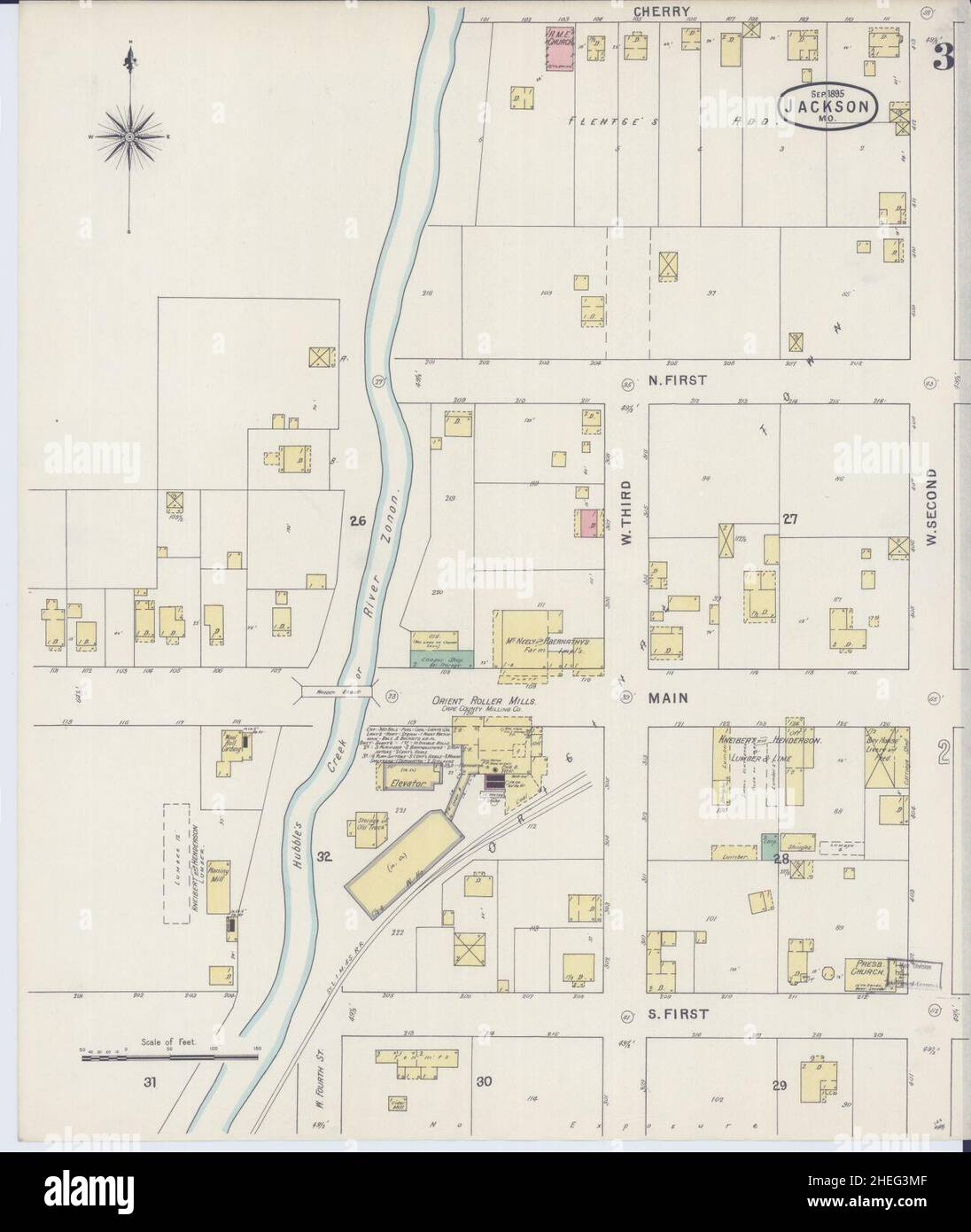 Map of jackson missouri hi-res stock photography and images - Alamy