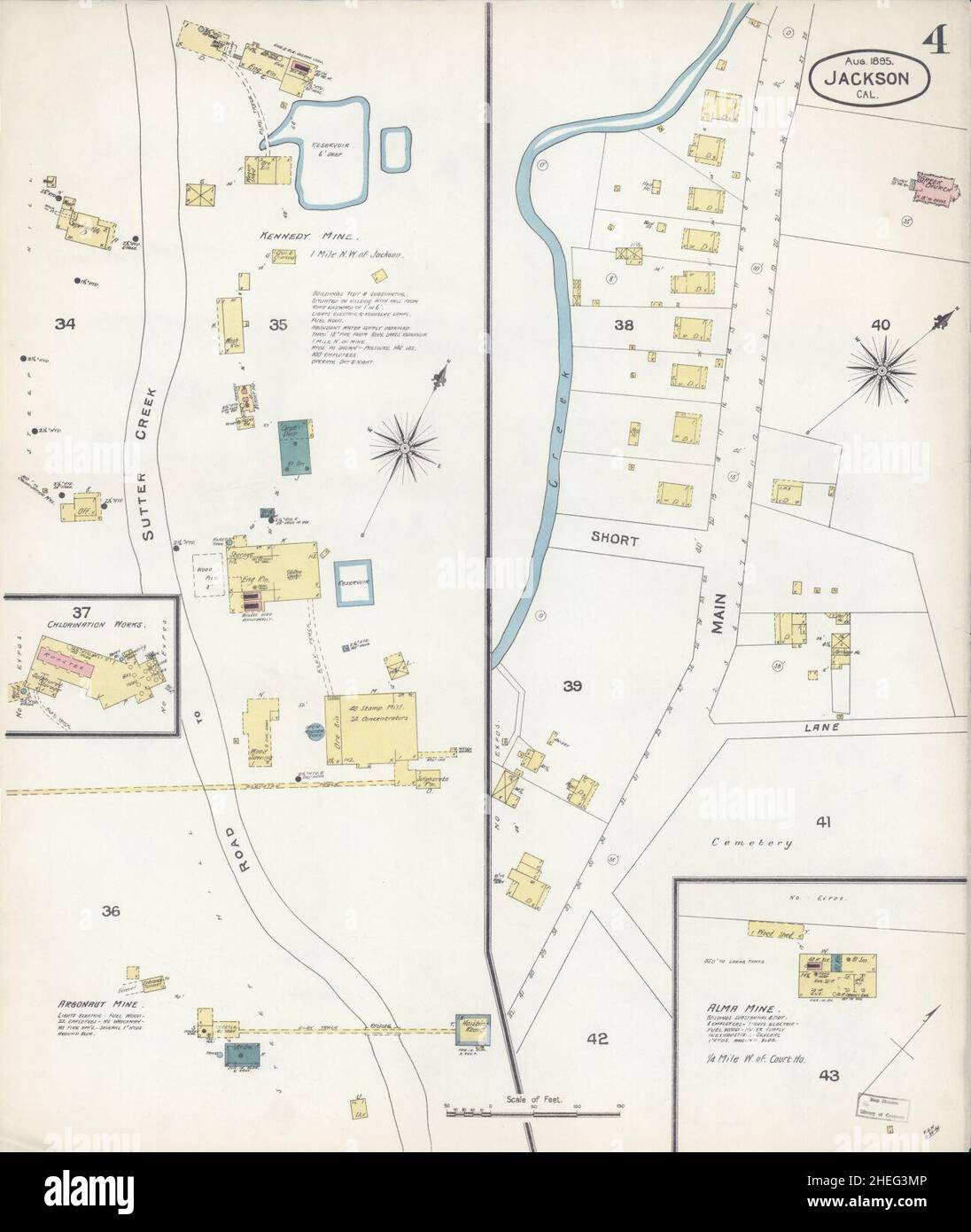 Amador county map hi-res stock photography and images - Alamy