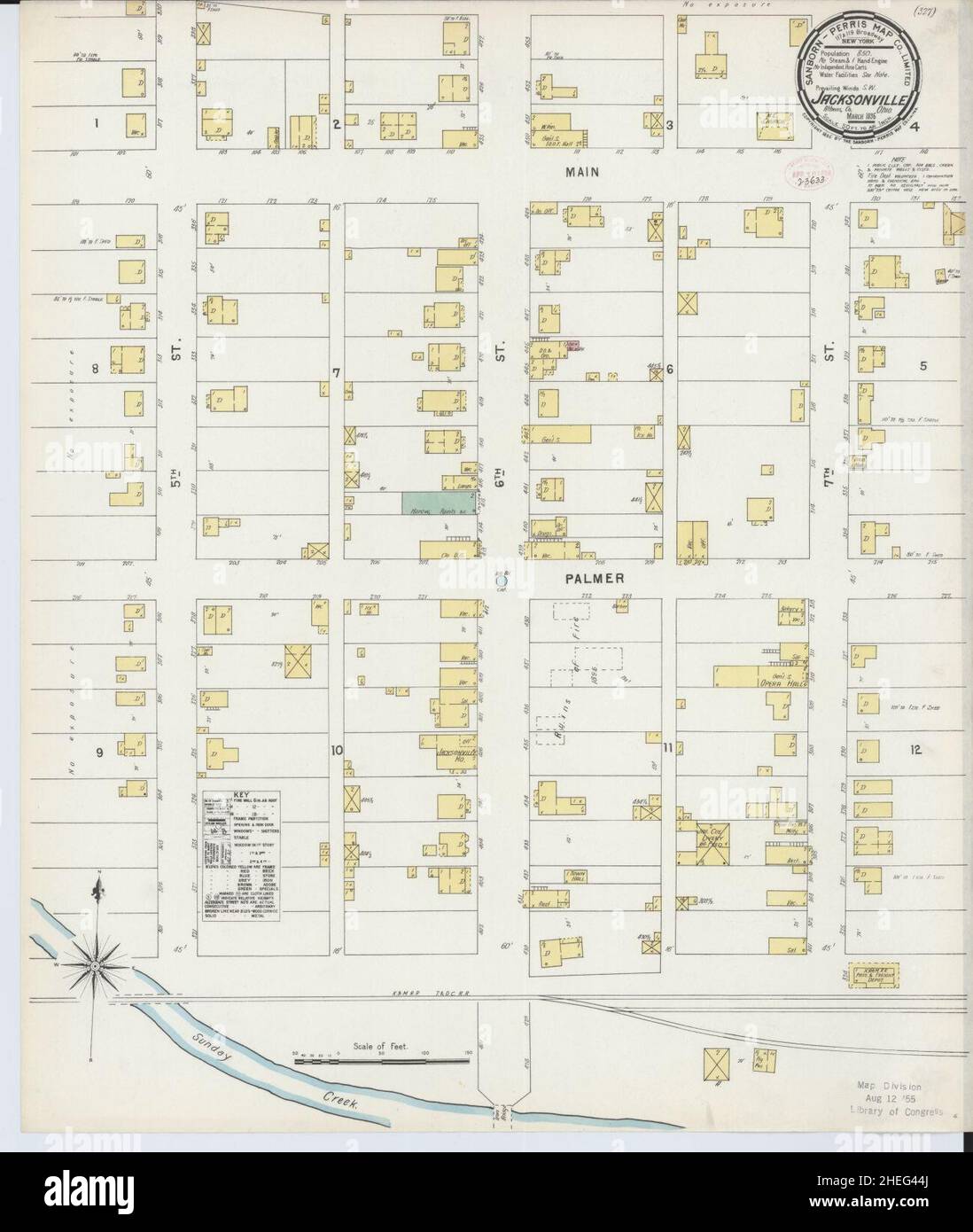 Map of athens ohio hi-res stock photography and images - Alamy