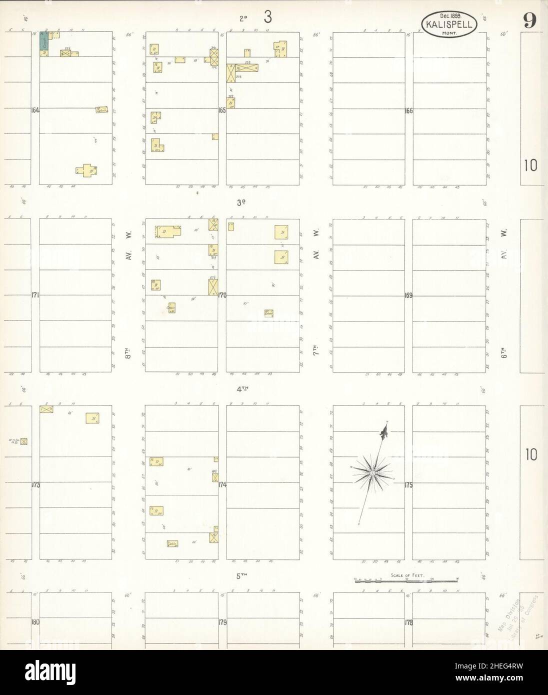 Kalispell montana map hi-res stock photography and images - Alamy