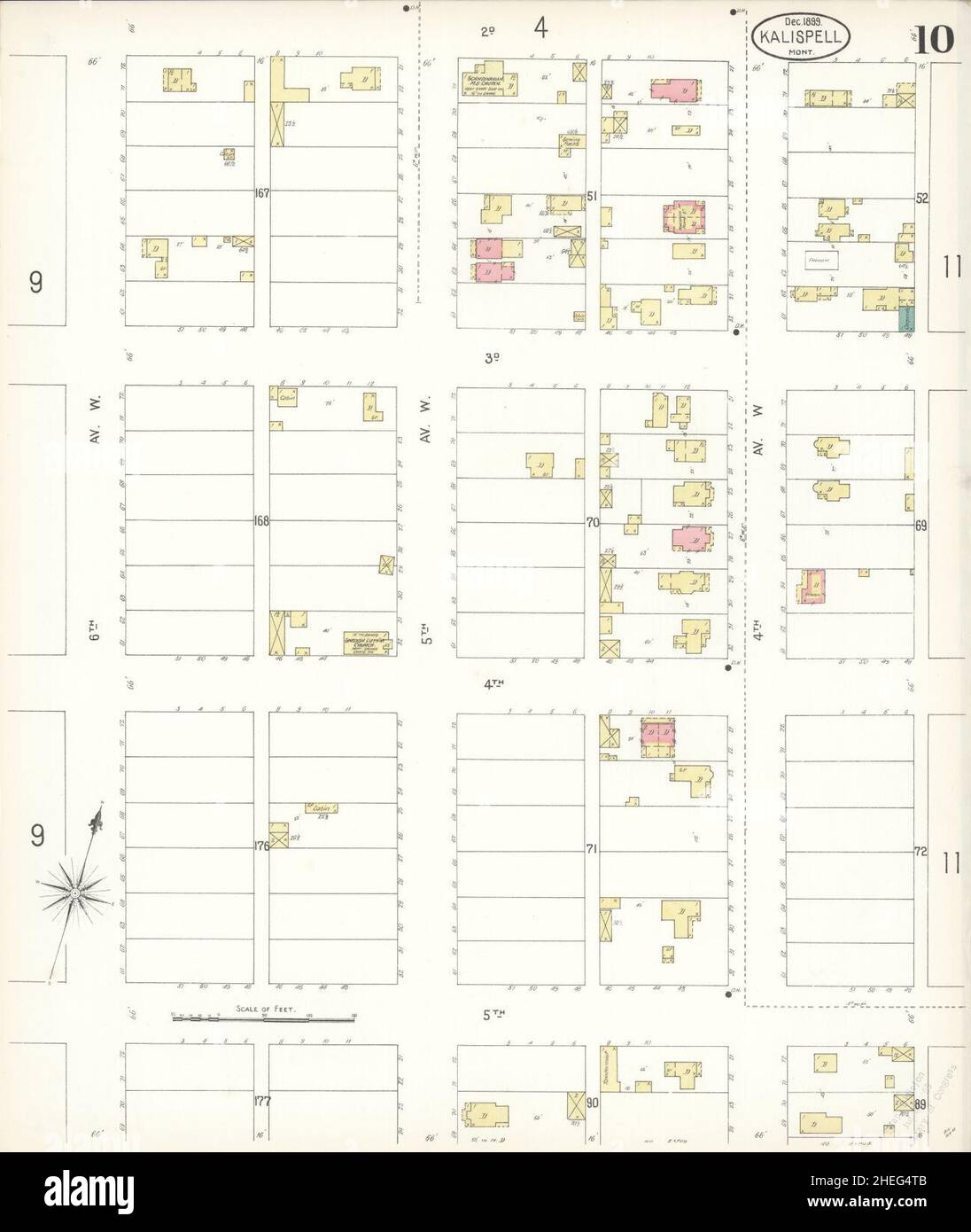 Kalispell montana map hi-res stock photography and images - Alamy
