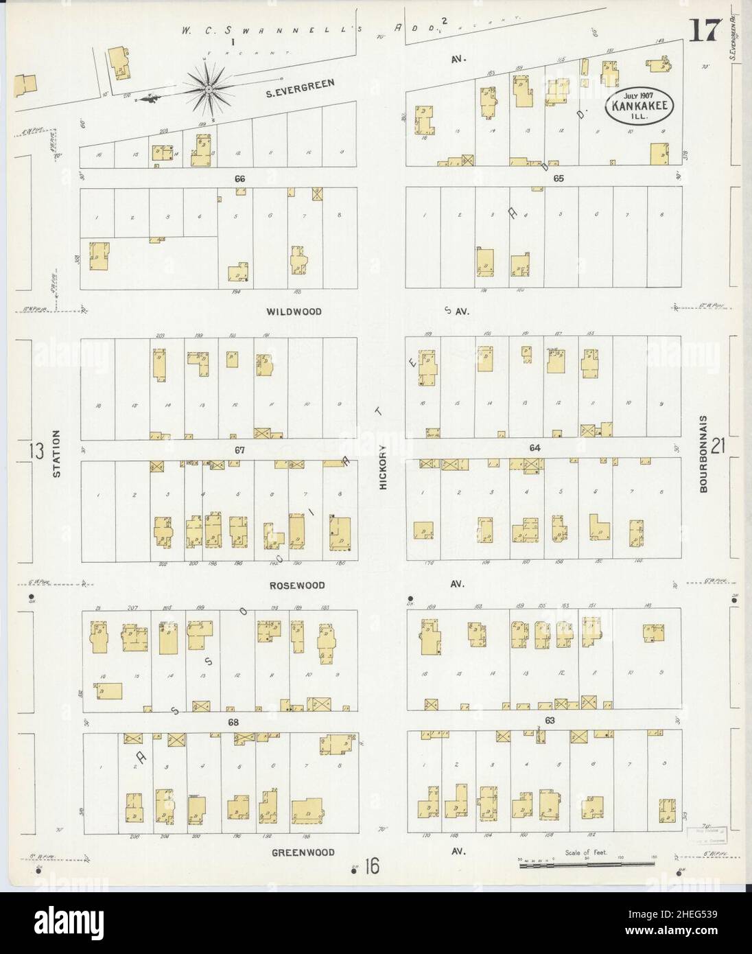 Kankakee county map hi-res stock photography and images - Alamy