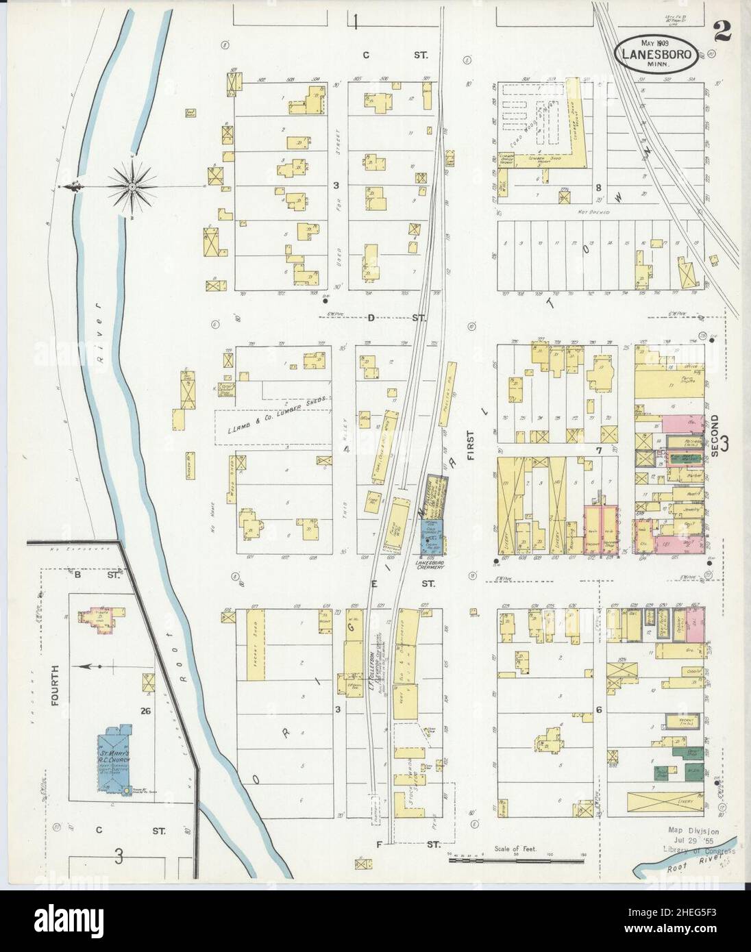 Fillmore map hi-res stock photography and images - Alamy