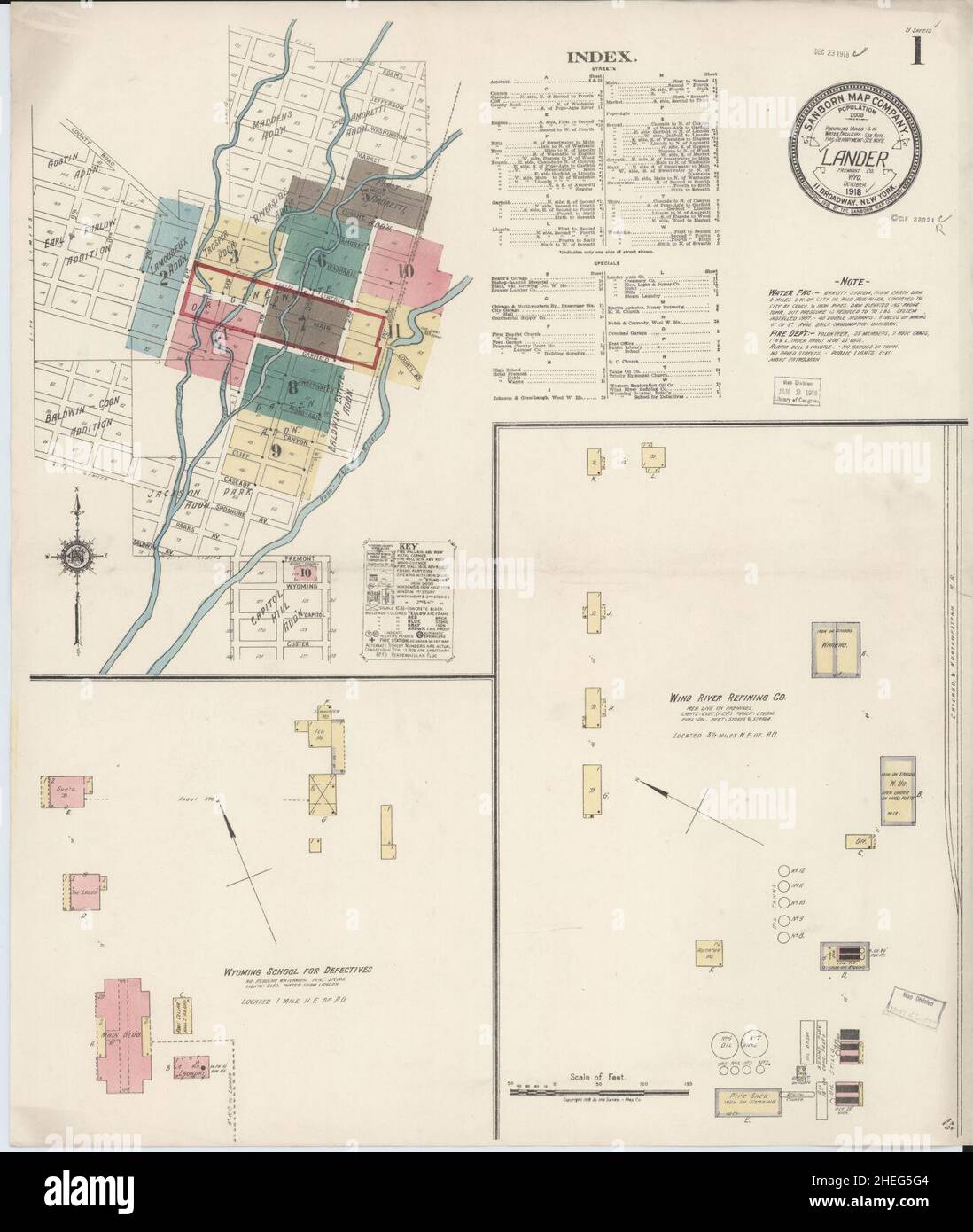 Lander county map hi-res stock photography and images - Alamy