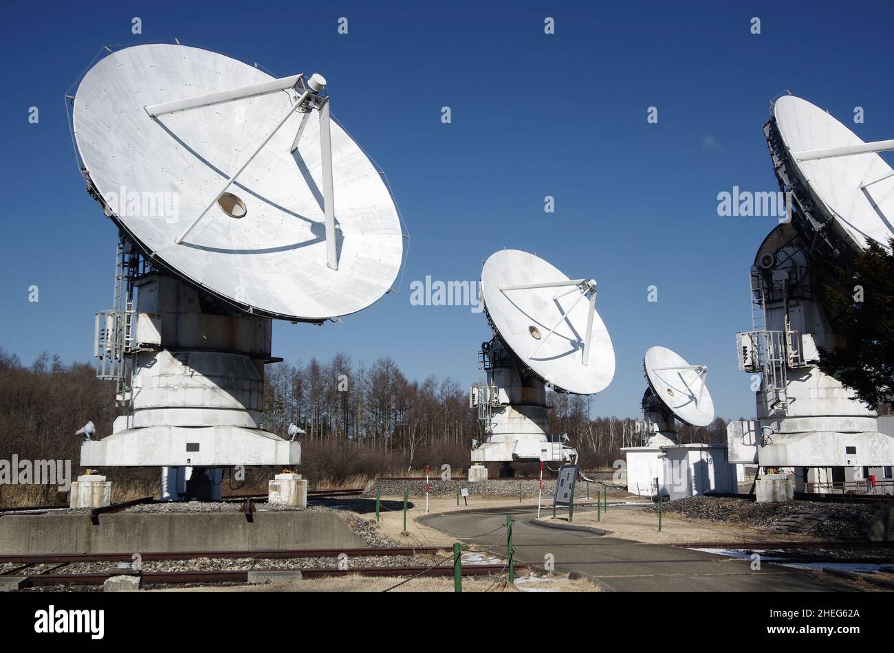 Nagano, Japan, 2022/10/01 , Nobeyama Radio Observatory in the south ...
