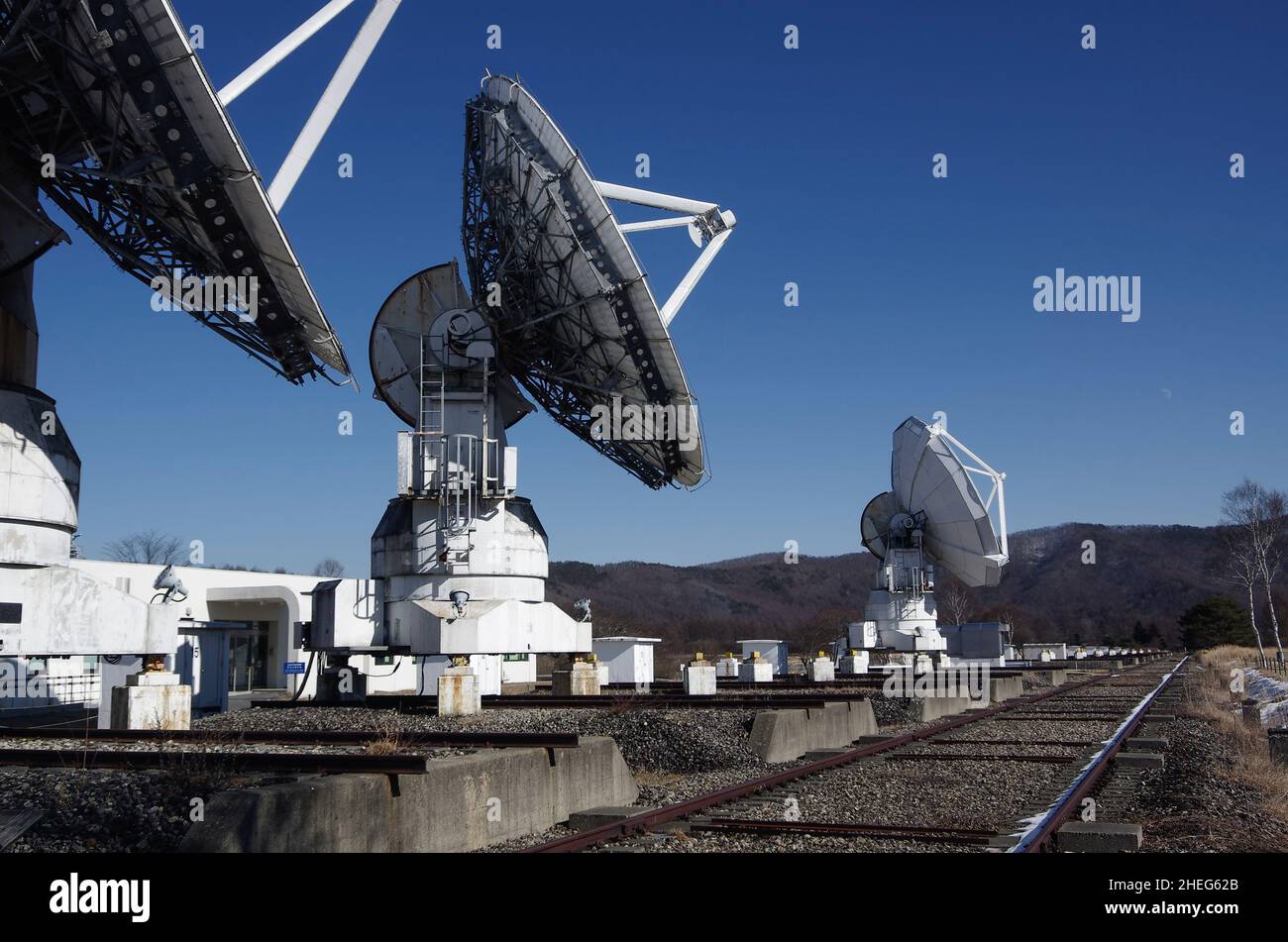 Nagano, Japan, 2022/10/01 , Nobeyama Radio Observatory in the south ...
