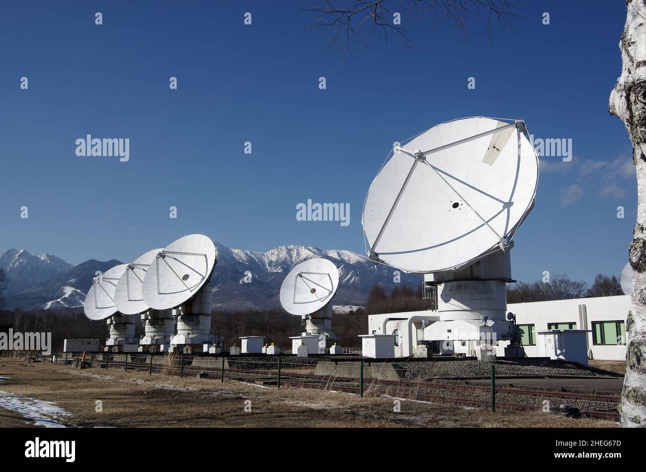 Nagano, Japan, 2022/10/01 , Nobeyama Radio Observatory in the south ...