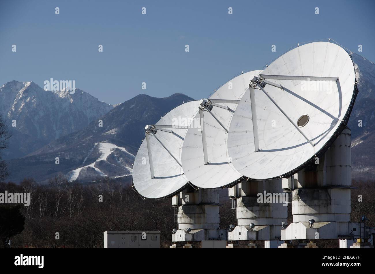 Nagano, Japan, 2022/10/01 , Nobeyama Radio Observatory in the south ...
