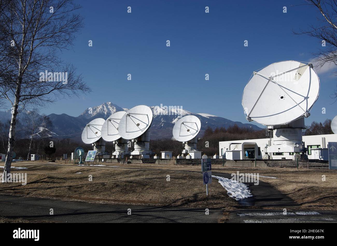 Nagano, Japan, 2022/10/01 , Nobeyama Radio Observatory in the south ...