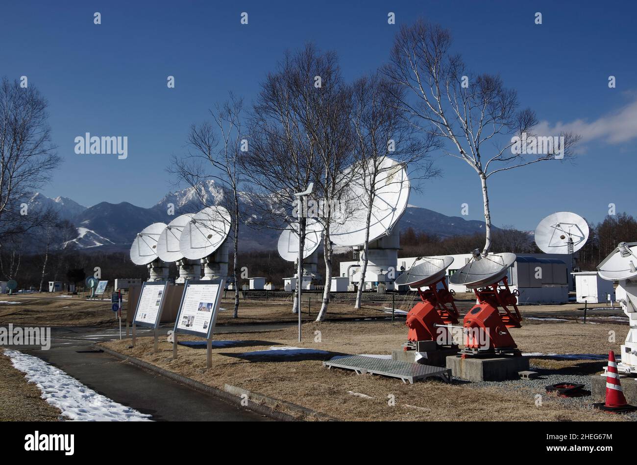 Nagano, Japan, 2022/10/01 , Nobeyama Radio Observatory in the south ...