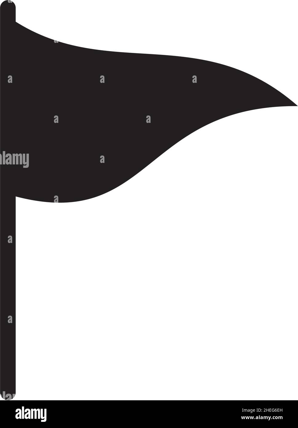 Simple flag icon vector logo design Stock Vector Image & Art - Alamy