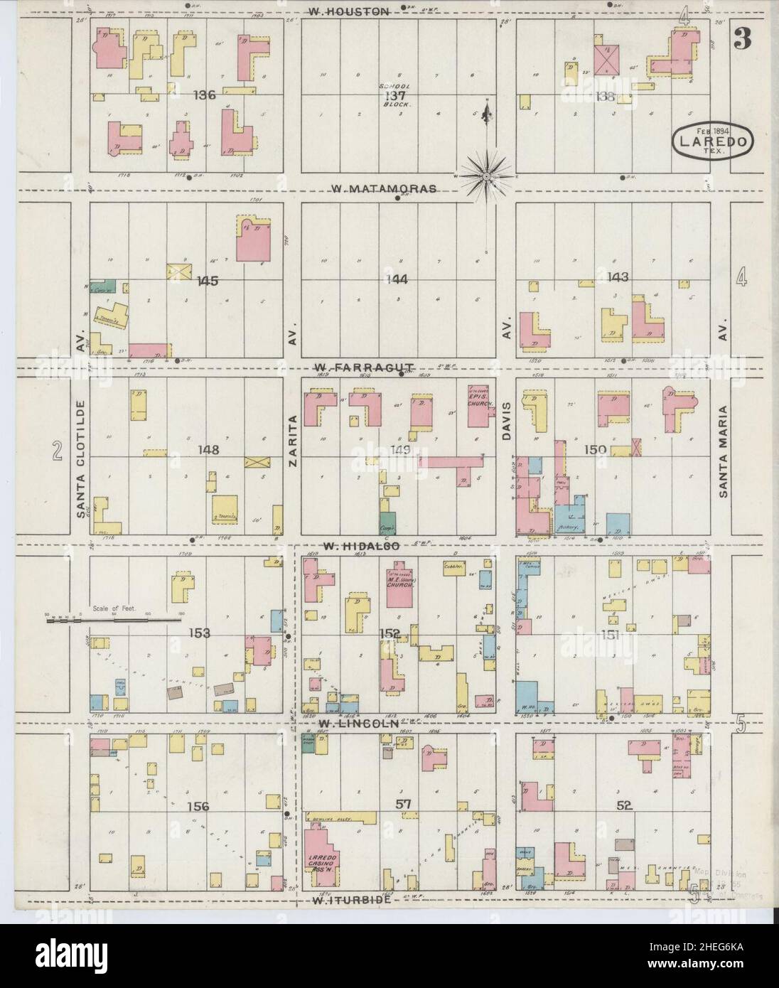 Webb county map hi-res stock photography and images - Alamy