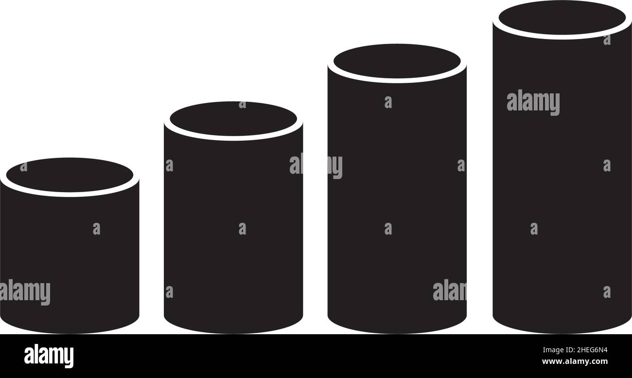 Chart podium stair vector logo design Stock Vector Image & Art - Alamy