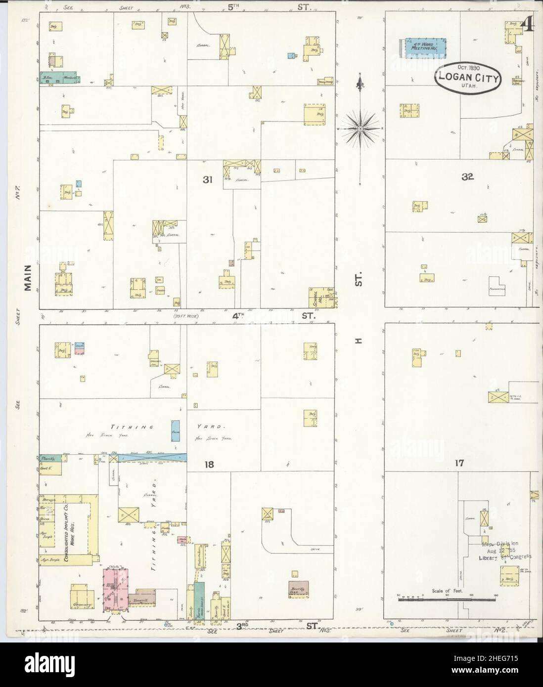 Cache county map hi-res stock photography and images - Alamy