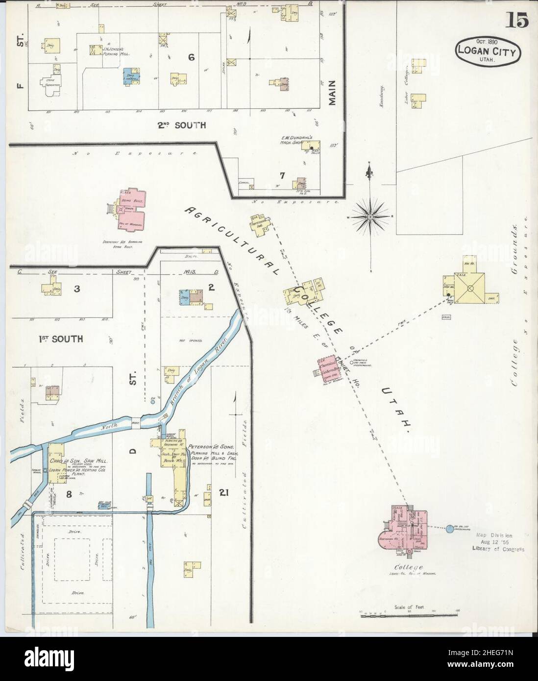 Cache county map hi-res stock photography and images - Alamy