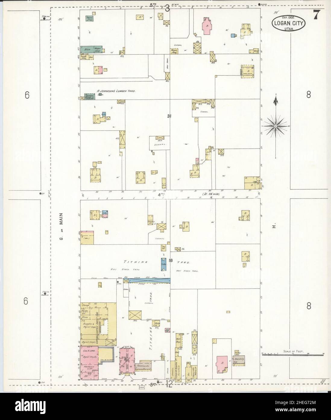 Cache county map hi-res stock photography and images - Alamy
