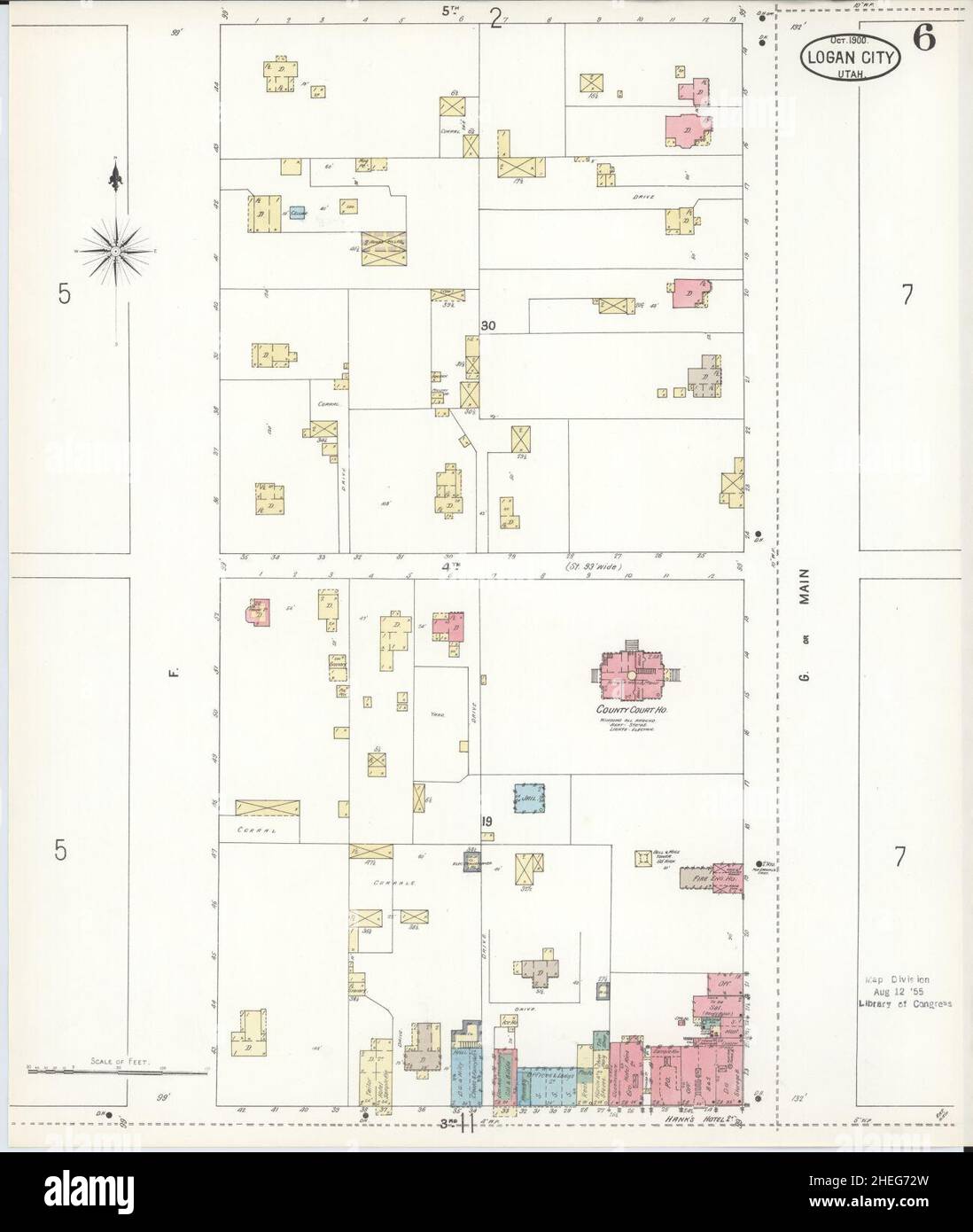Cache county map hi-res stock photography and images - Alamy