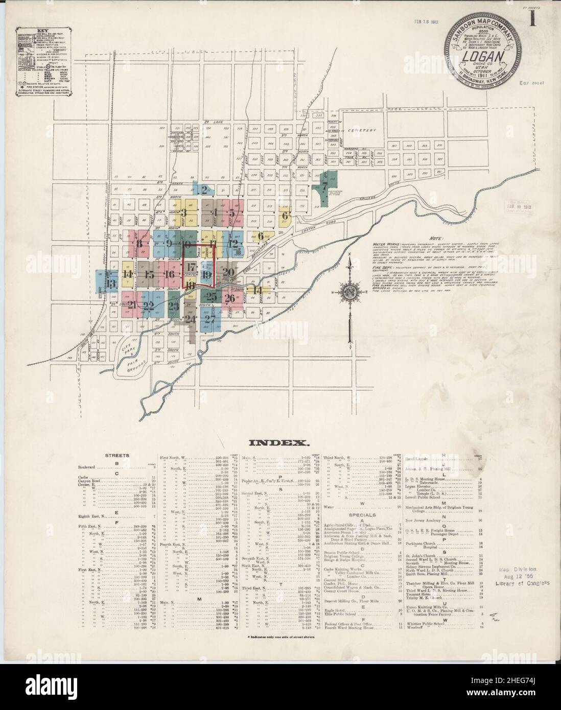 Cache county map hi-res stock photography and images - Alamy