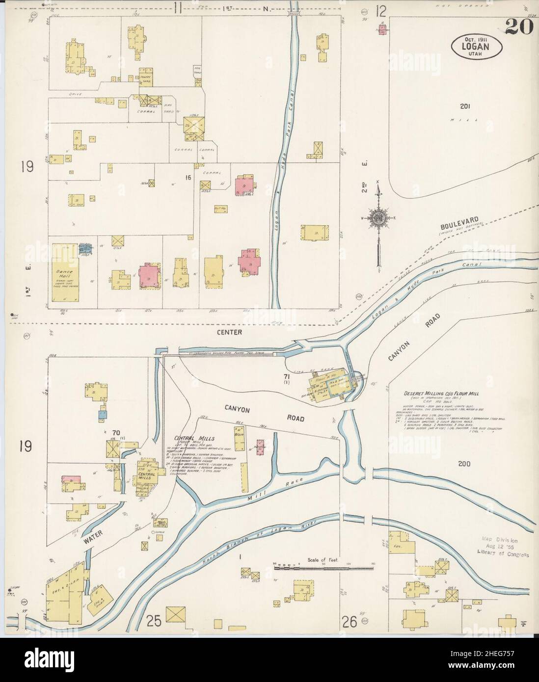 Cache county map hi-res stock photography and images - Alamy