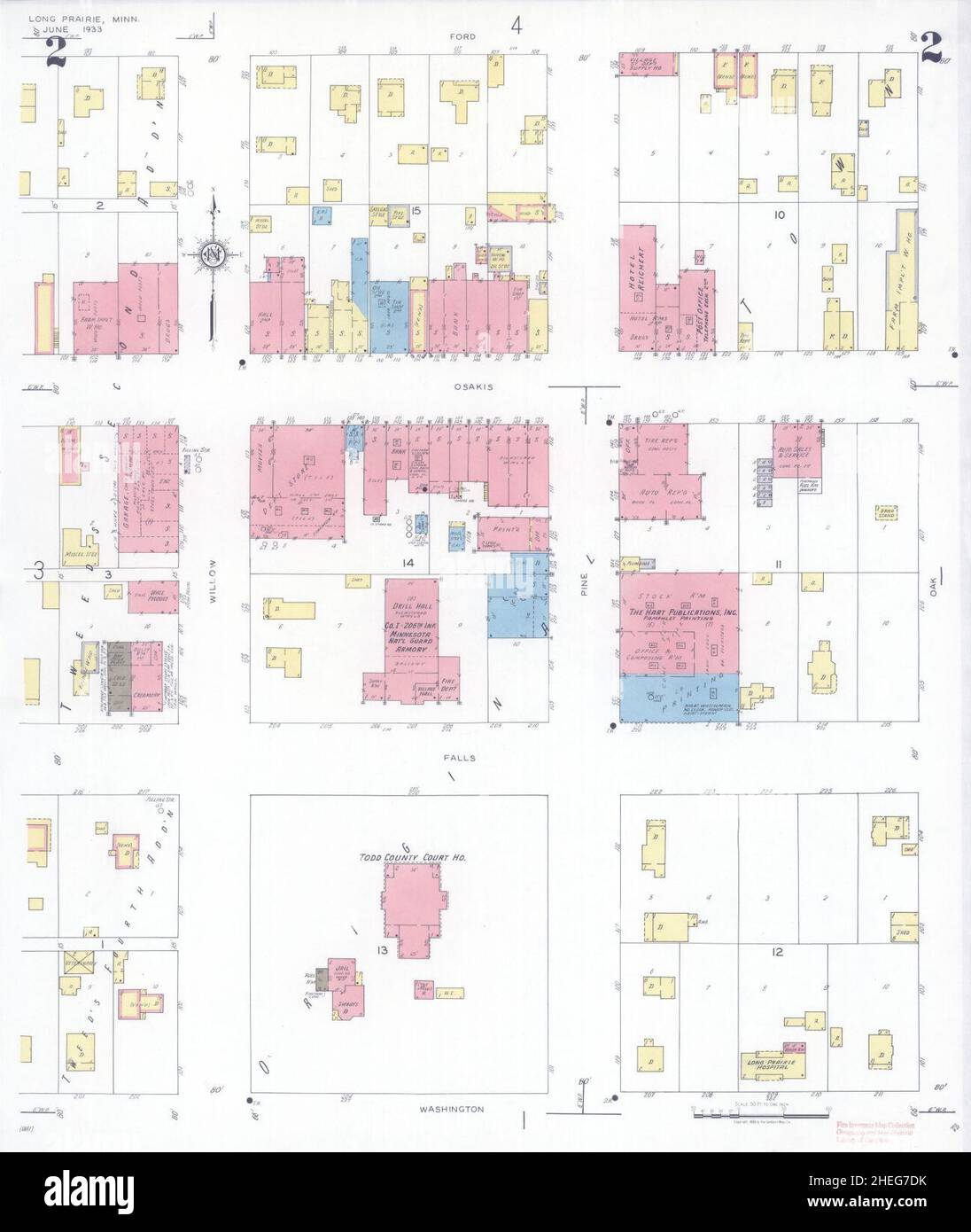 Long prairie minnesota map hi-res stock photography and images - Alamy