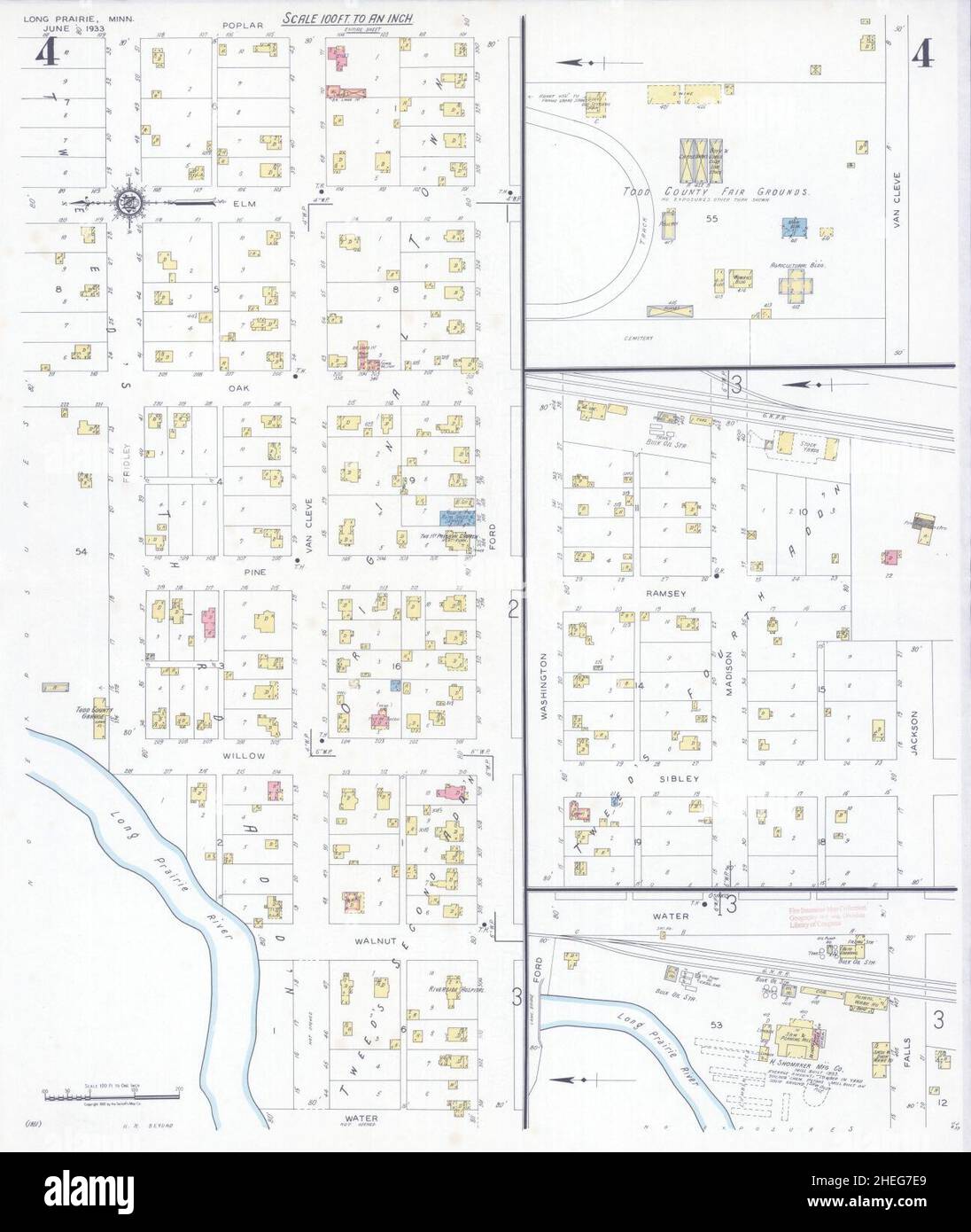 Long prairie minnesota map hi-res stock photography and images - Alamy