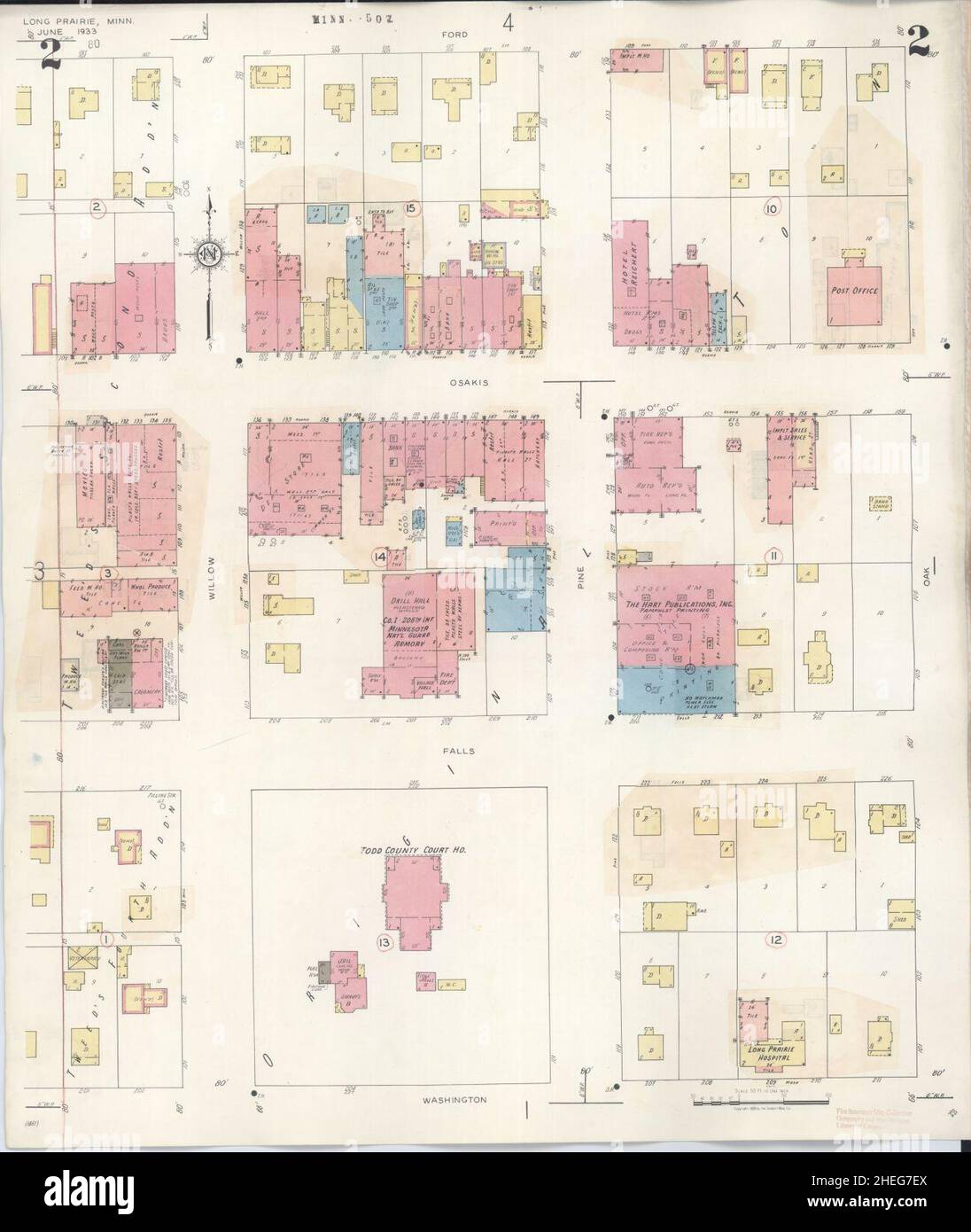 Long prairie minnesota map hi-res stock photography and images - Alamy