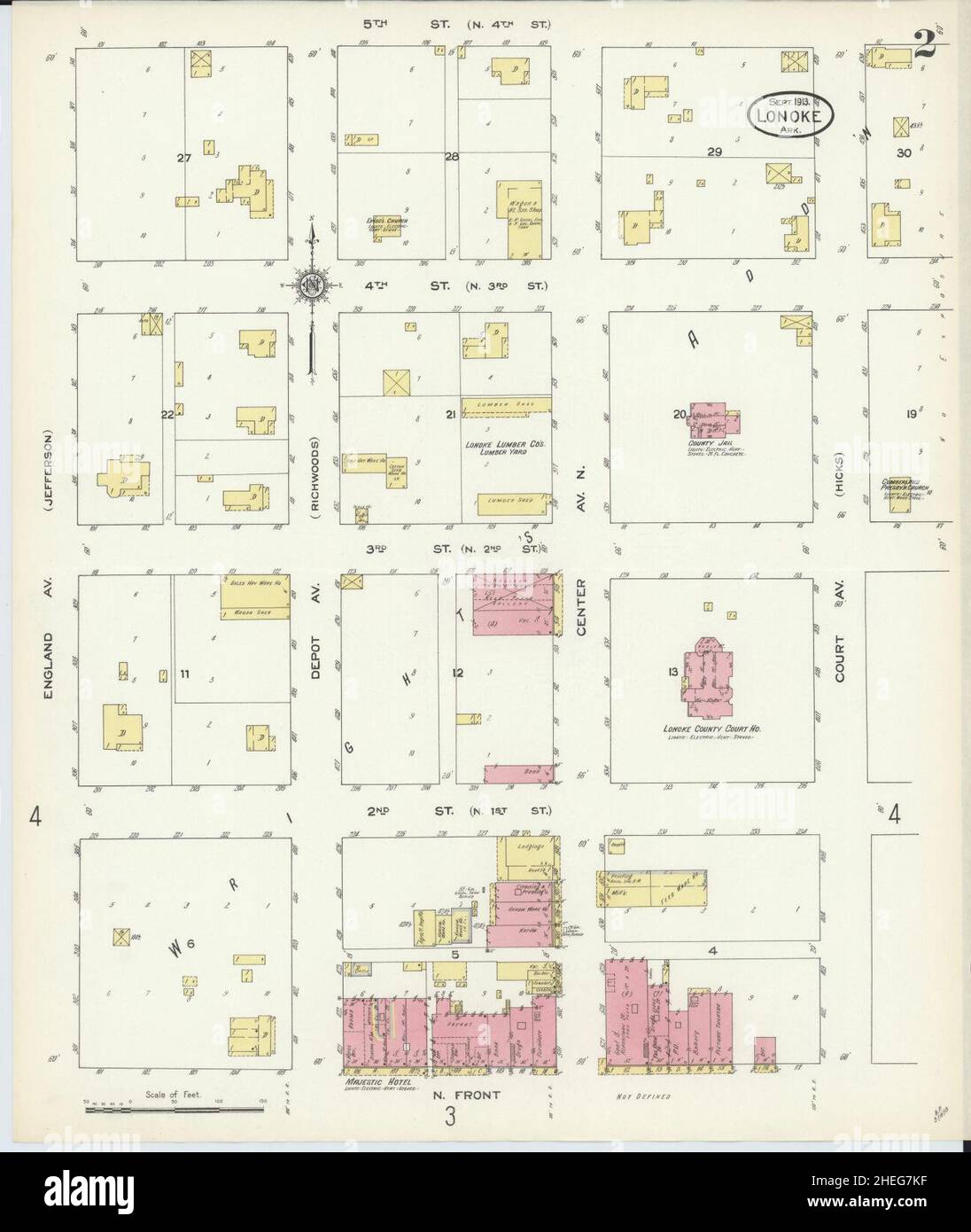 Lonoke county map hi-res stock photography and images - Alamy