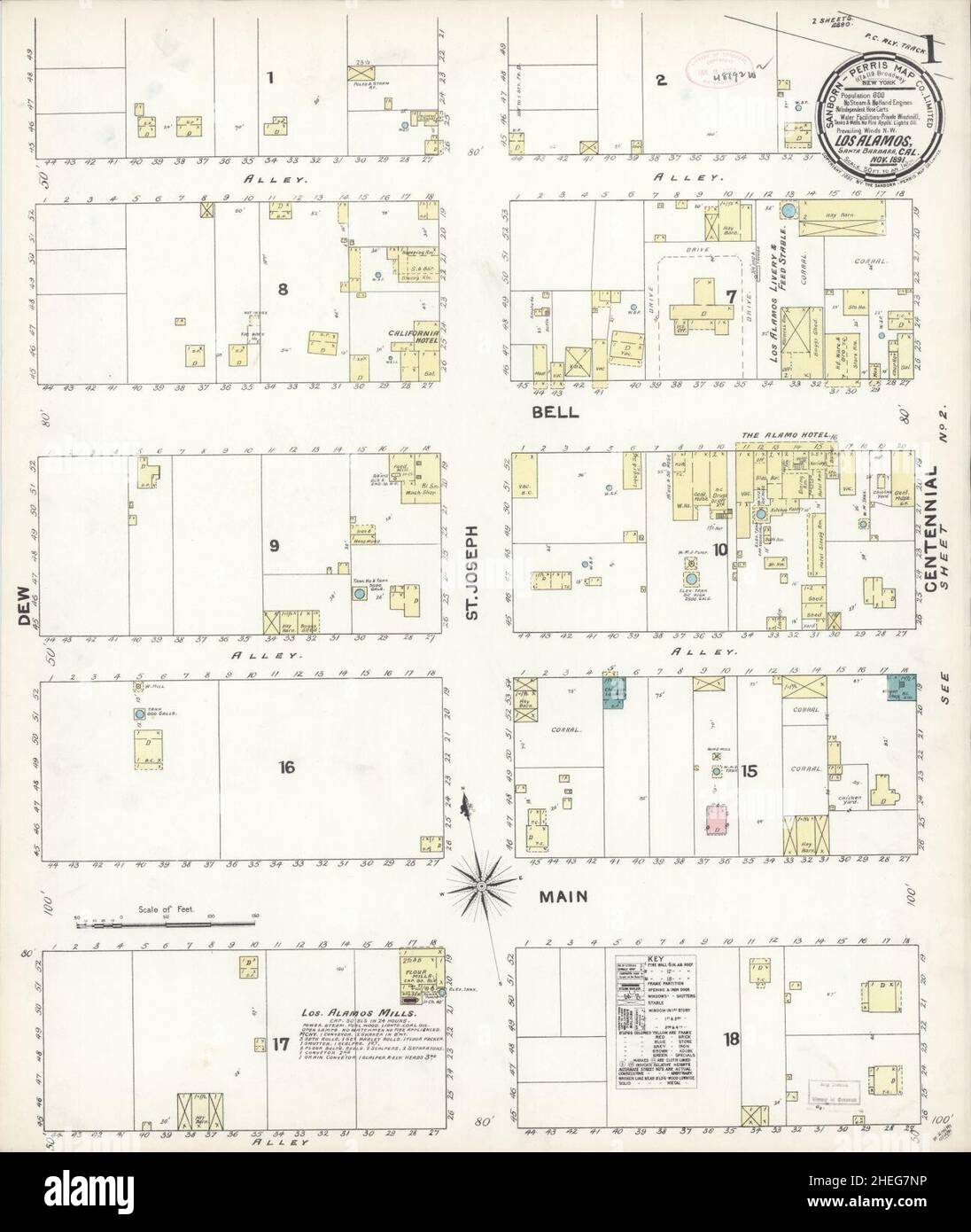 Los alamos map hi-res stock photography and images - Alamy