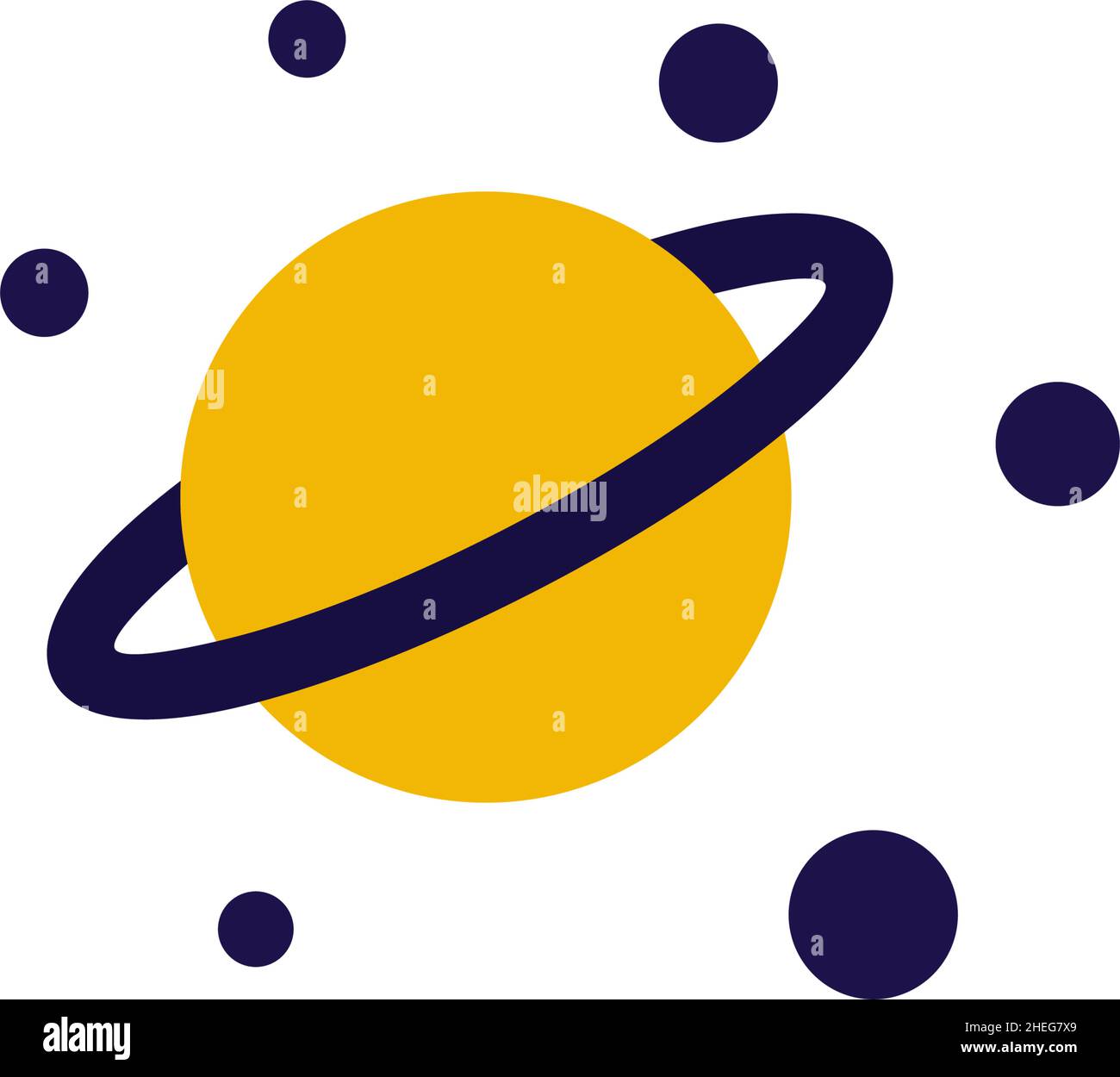 Galaxy solar system vector logo design Stock Vector Image & Art - Alamy